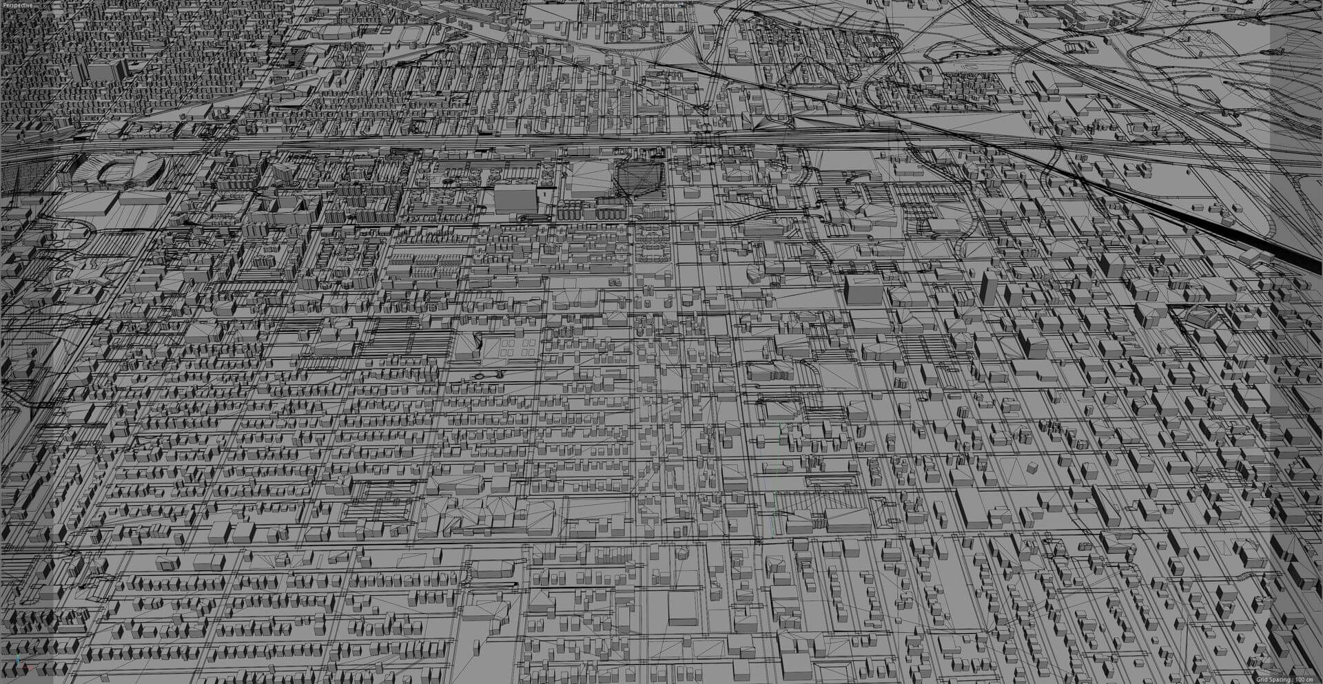 Lubbock, Texas USA 30km - 3D Model by 3dstudio