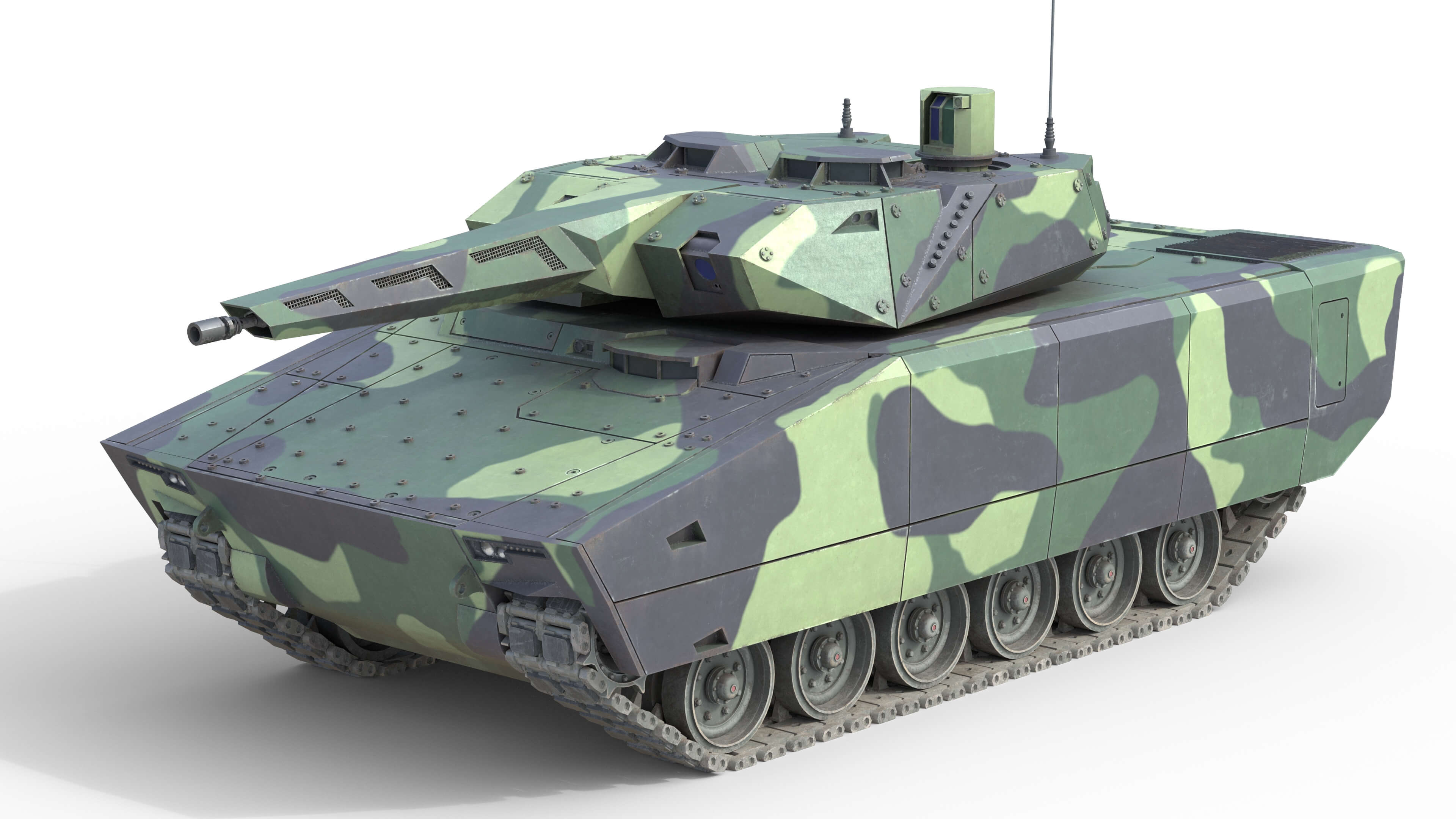 Lynx KF41 Tank - 3D Model by 3dstudio