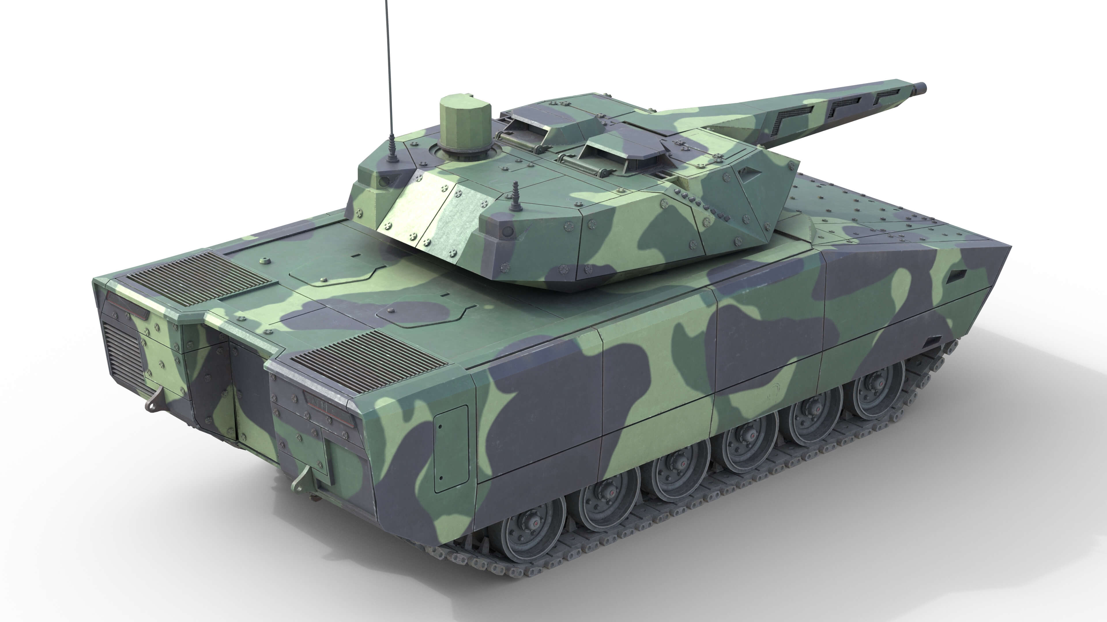 Lynx KF41 Tank - 3D Model by 3dstudio