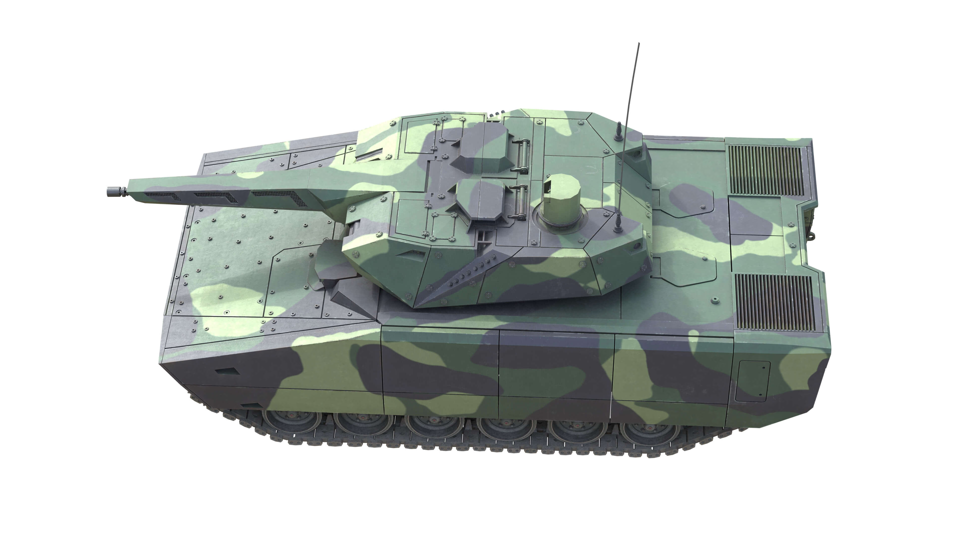 Lynx KF41 Tank - 3D Model by 3dstudio