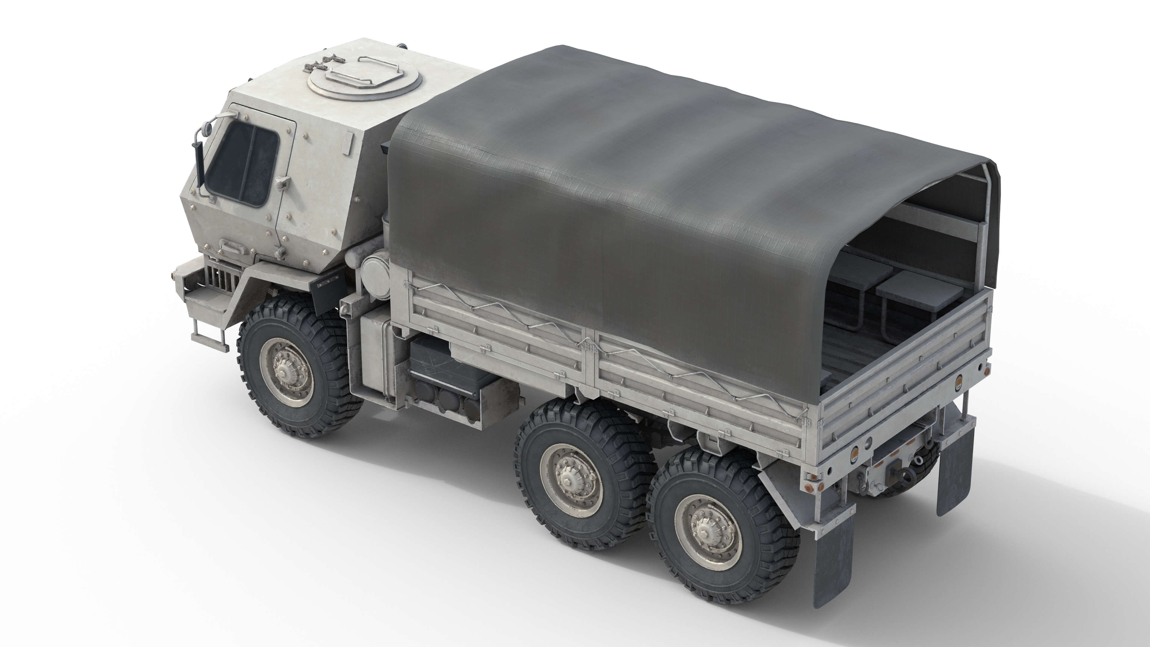 M1083 MTV Cargo Truck - 3D Model by 3dstudio
