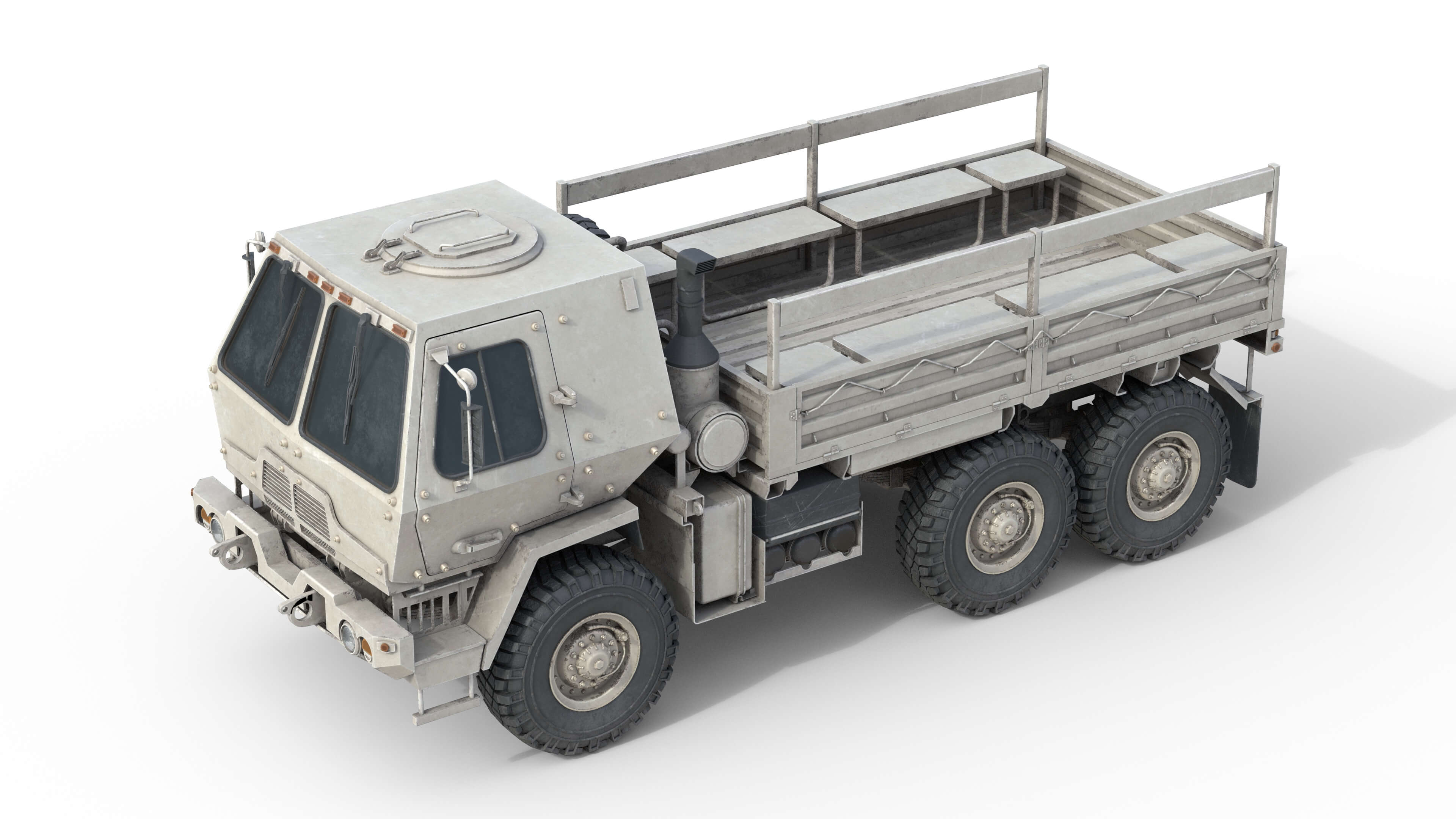 M1083 MTV Cargo Truck - 3D Model by 3dstudio