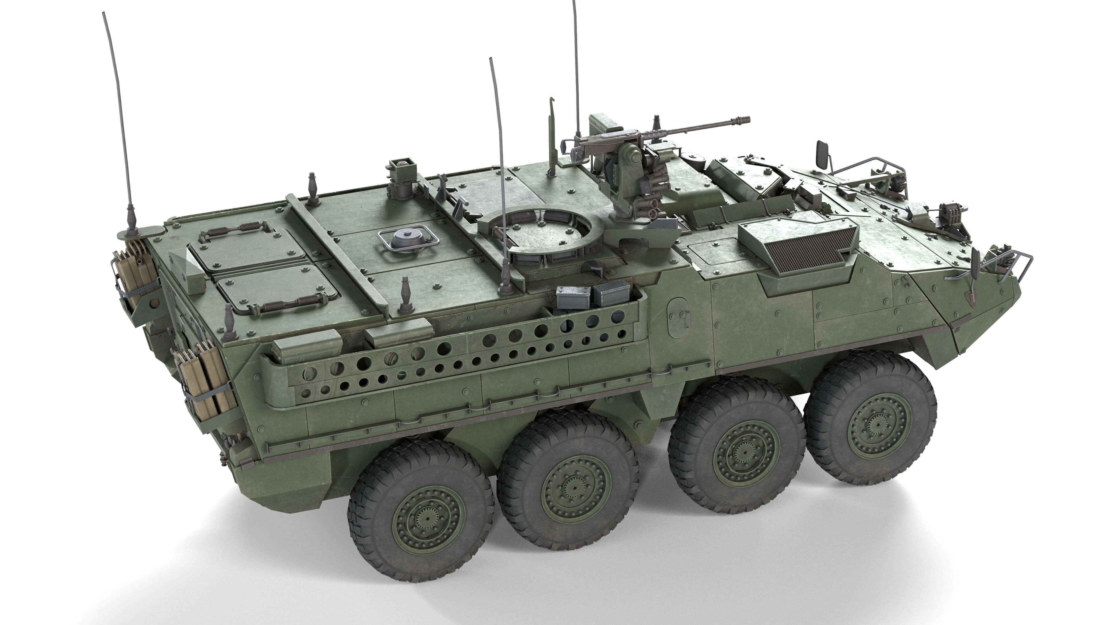 M1130 Stryker Cv Tank - 3D Model by 3dstudio