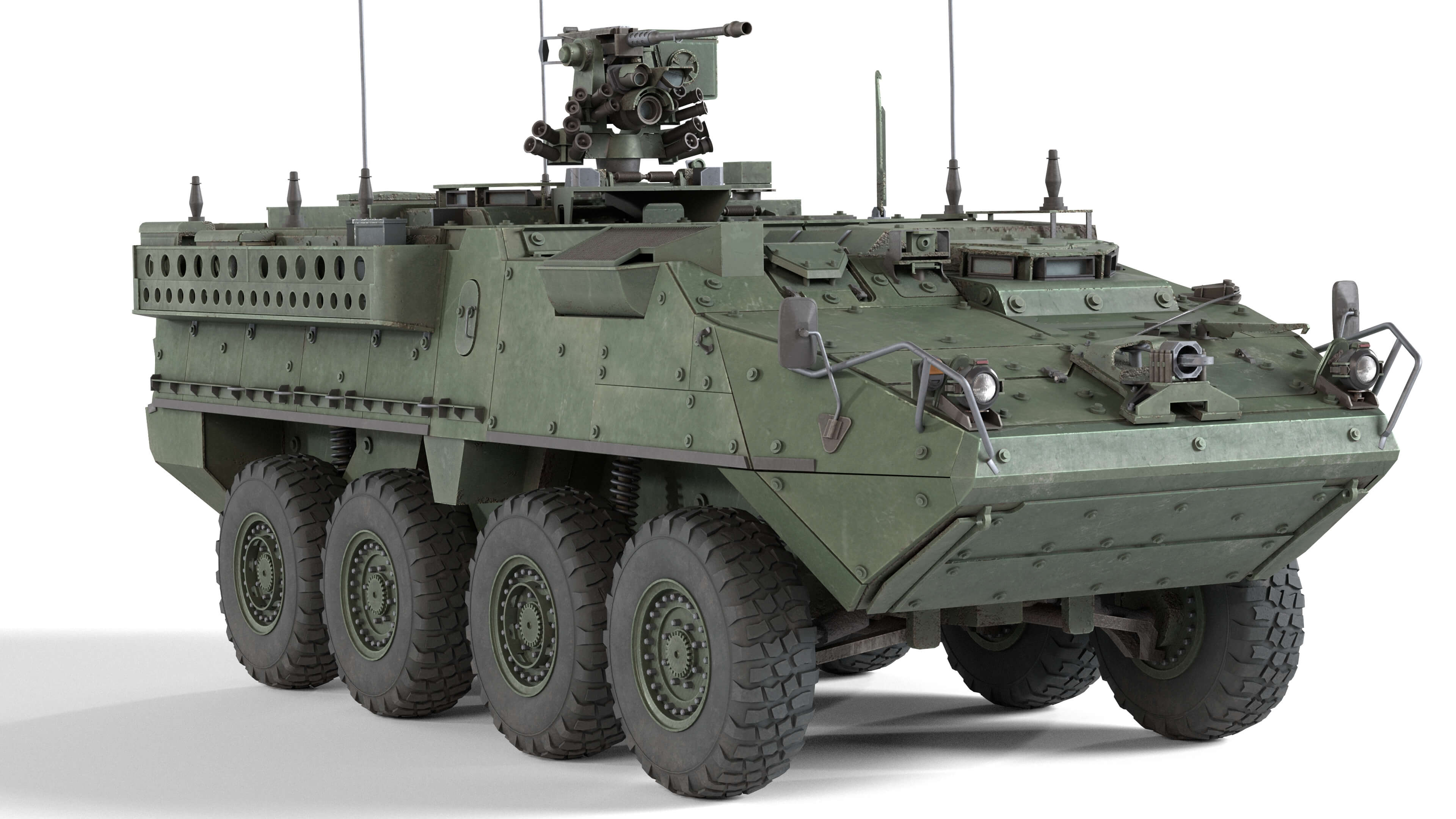 M1130 Stryker Cv Tank - 3D Model by 3dstudio