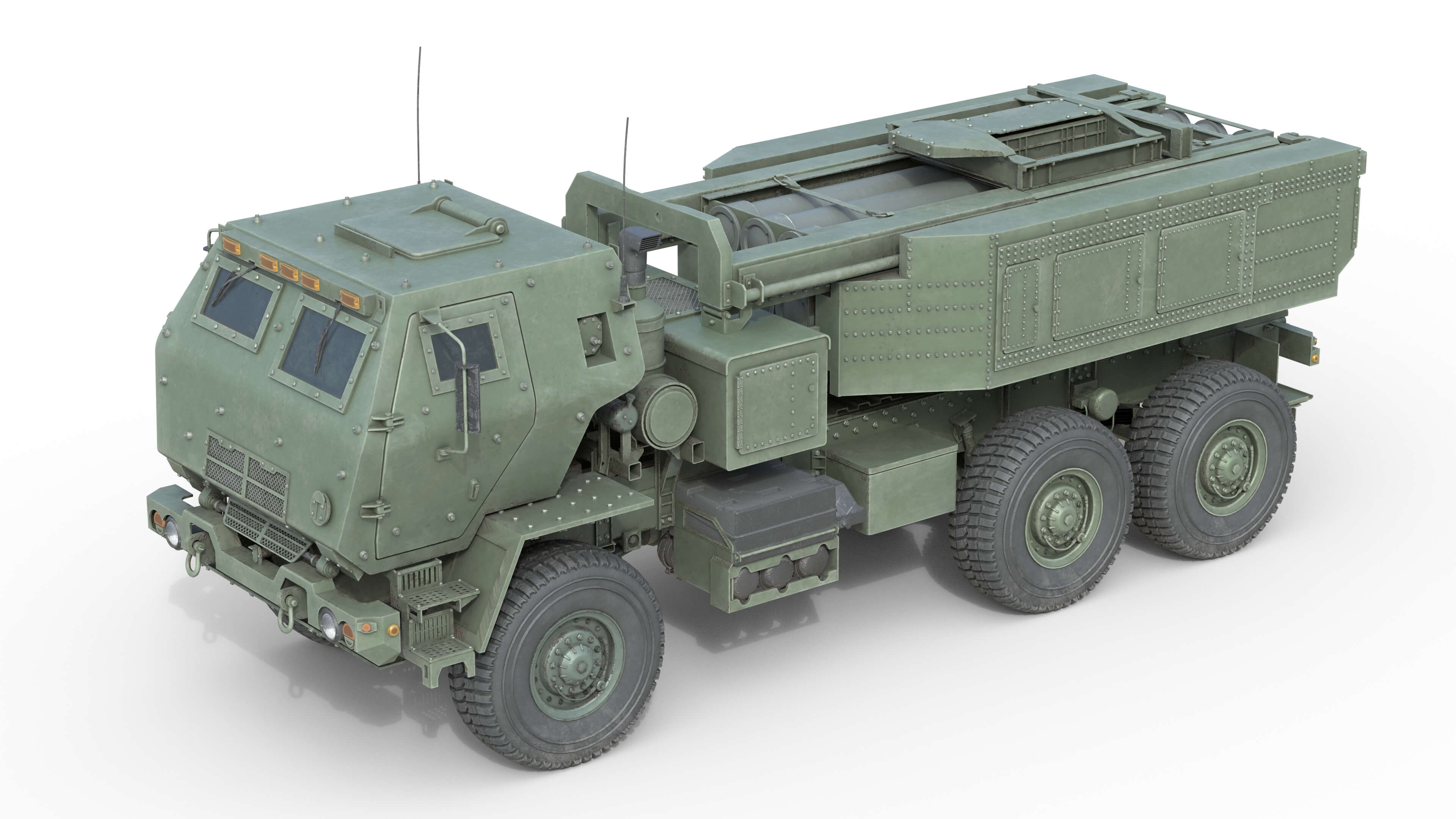 M142 High Mobility Artillery Rocket System - 3D Model by 3dstudio