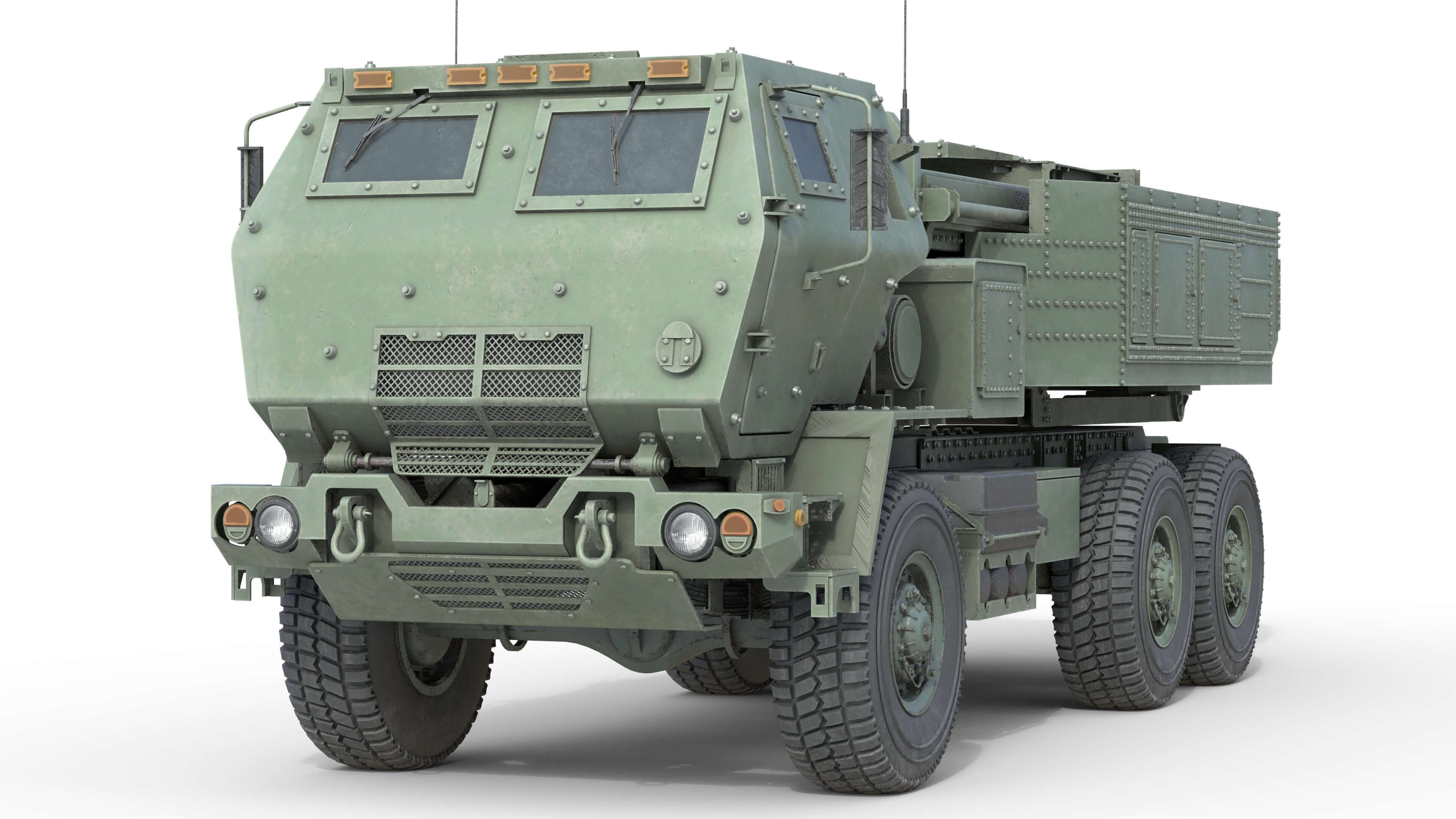 M142 High Mobility Artillery Rocket System - 3D Model by 3dstudio