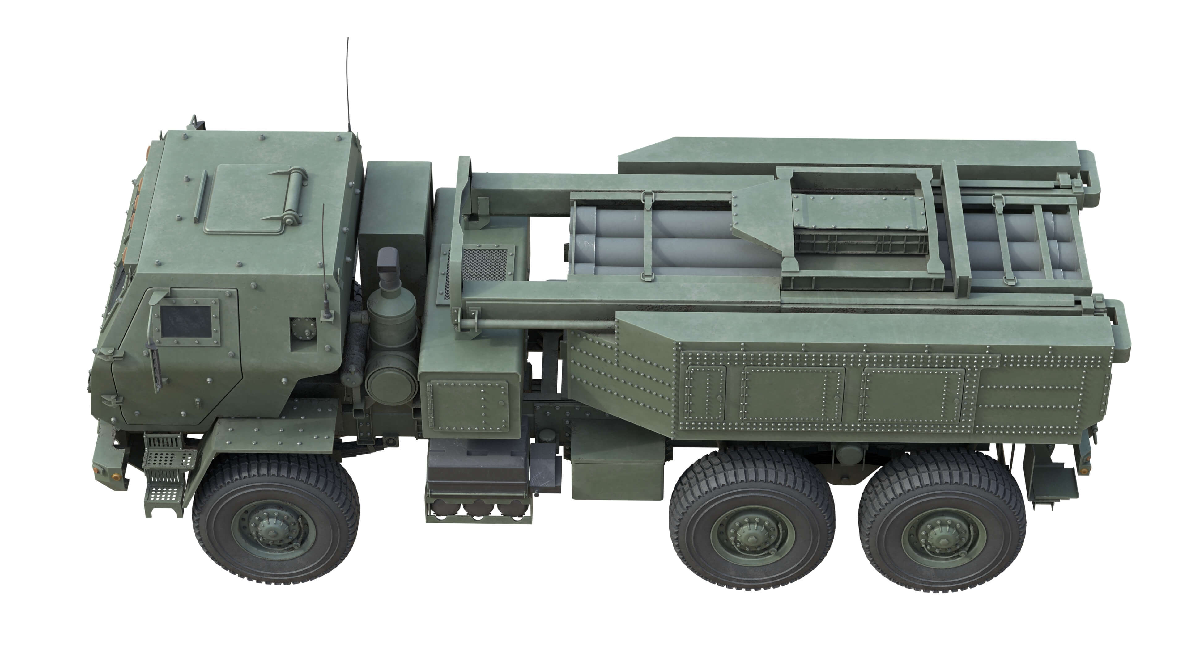 M142 High Mobility Artillery Rocket System - 3D Model by 3dstudio
