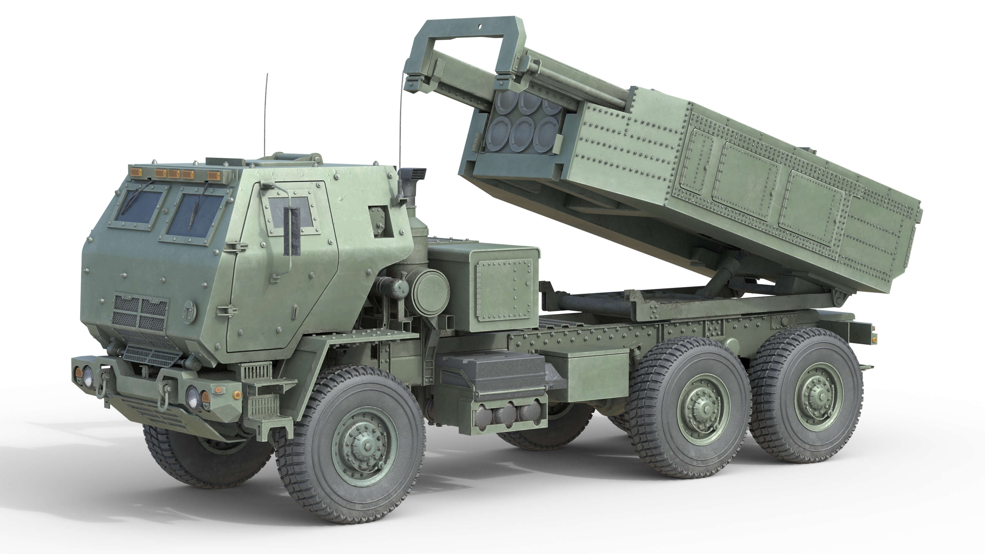 M142 High Mobility Artillery Rocket System - 3D Model by 3dstudio
