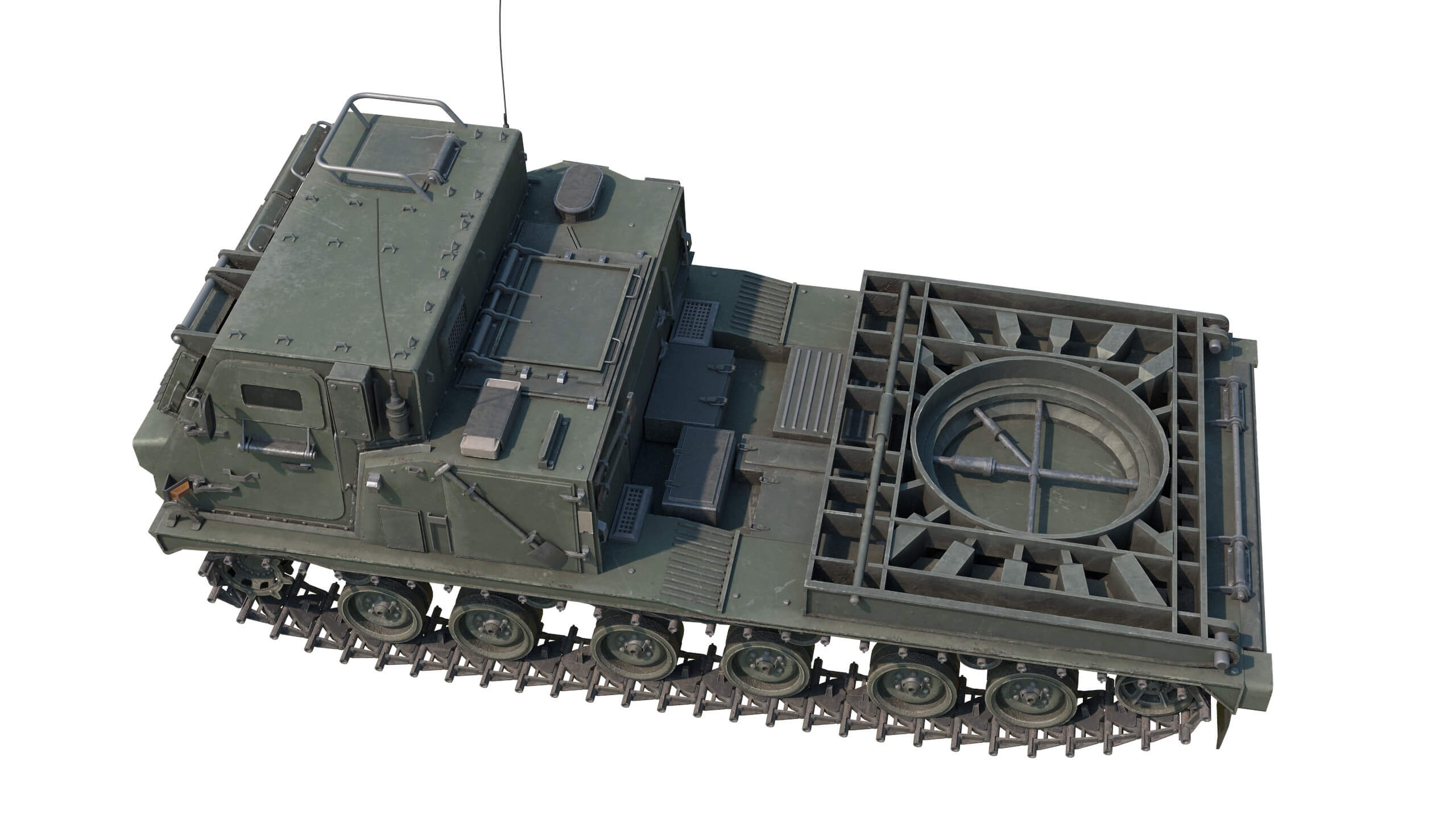 M270 Multiple Launch Rocket System - 3D Model by 3dstudio
