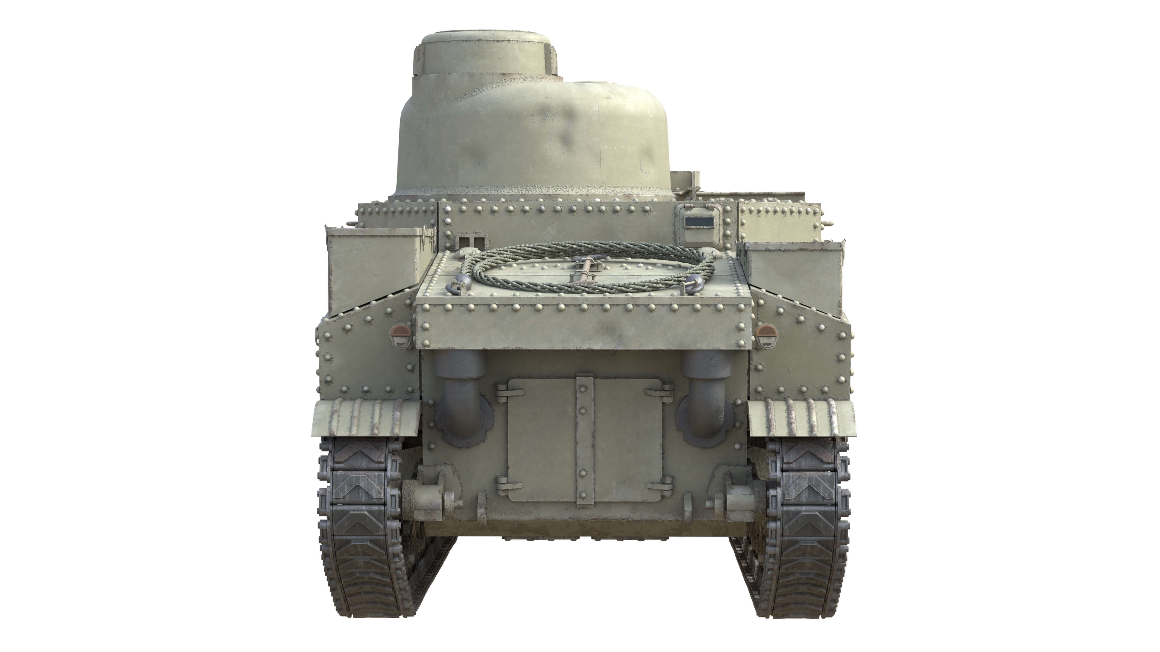 M3 Lee American Medium Tank - 3D Model by 3dstudio