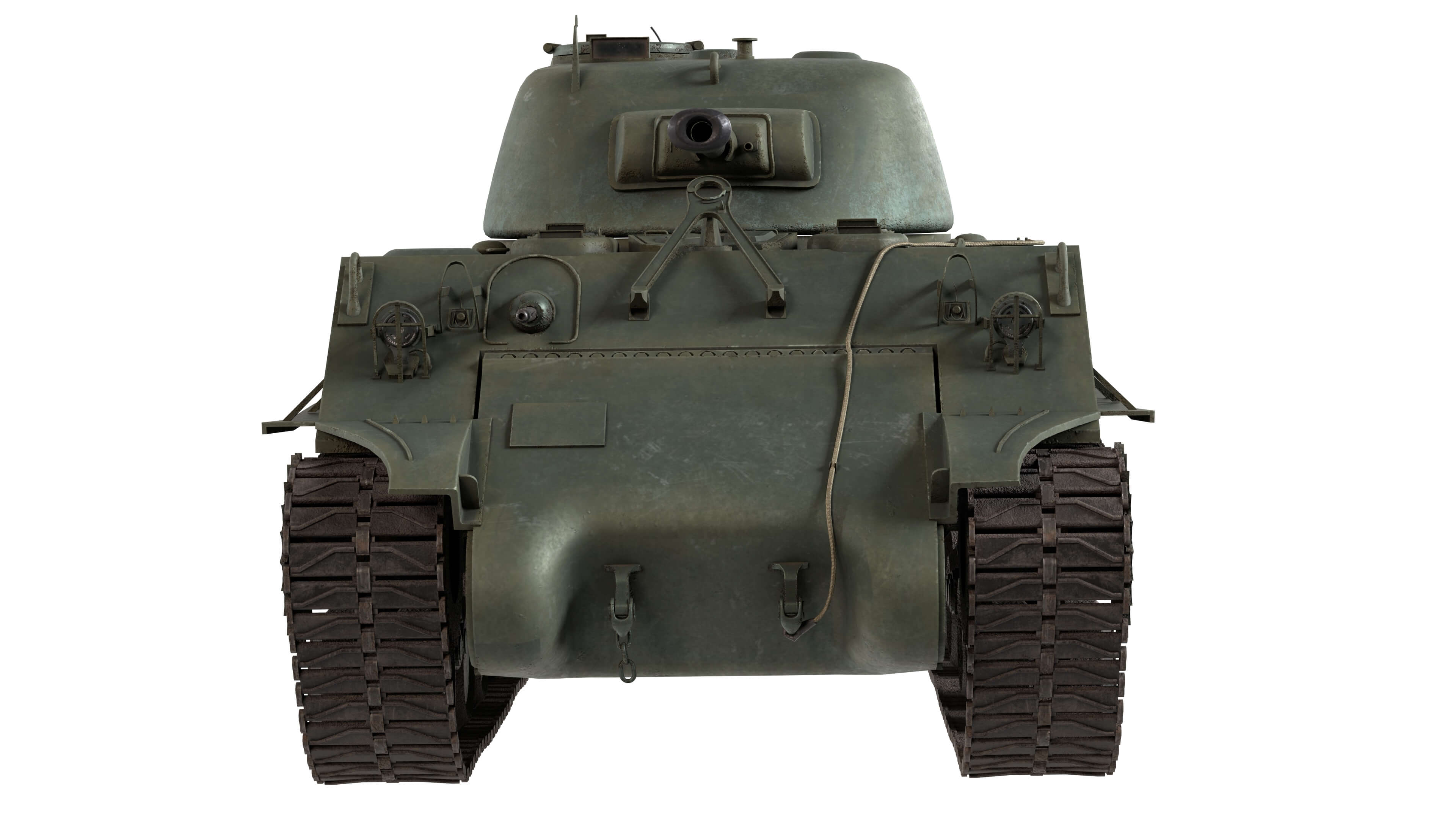 M4 Sherman Tank - 3D Model by 3dstudio