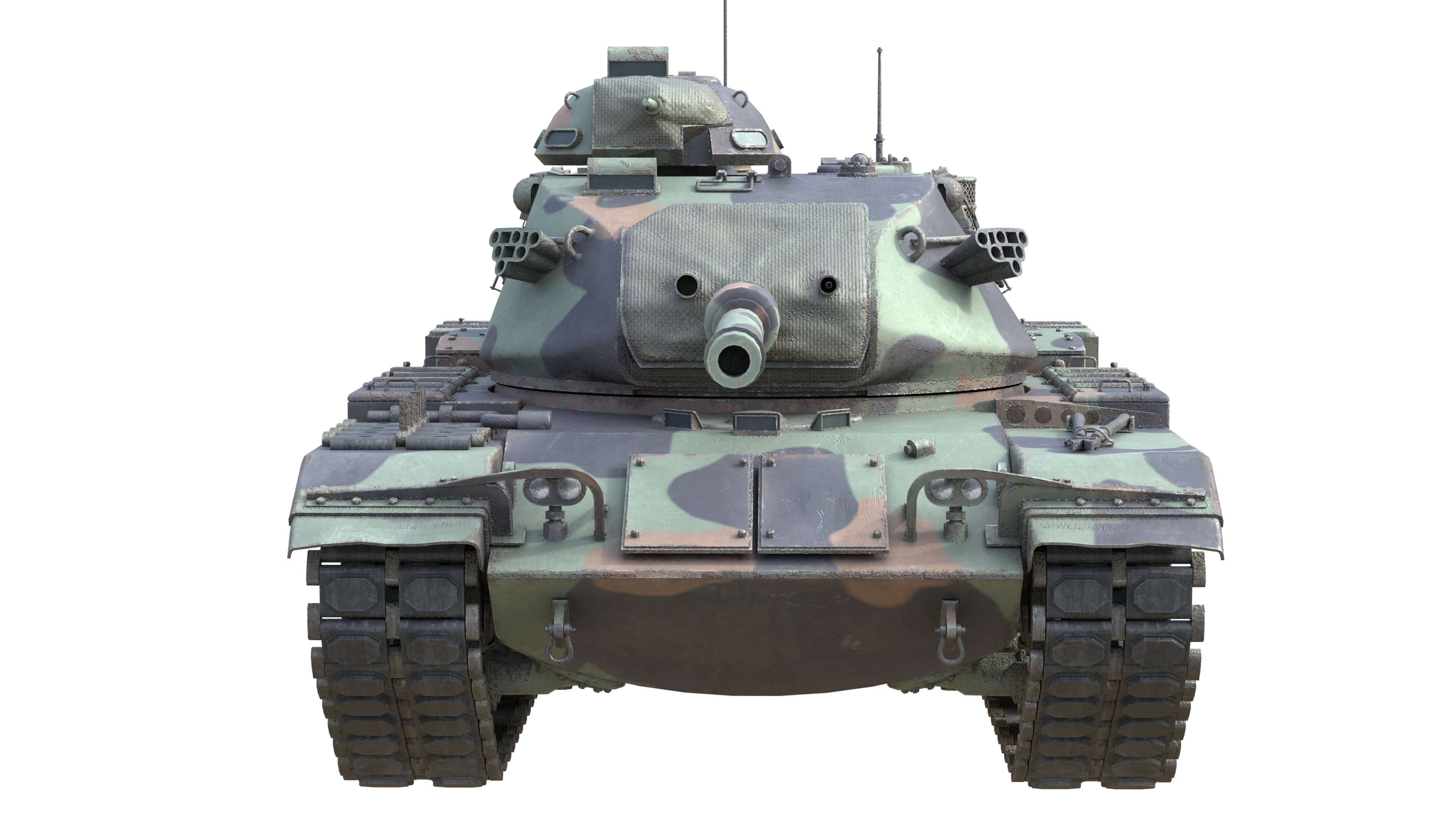 M60 Battle Tank - 3D Model by 3dstudio