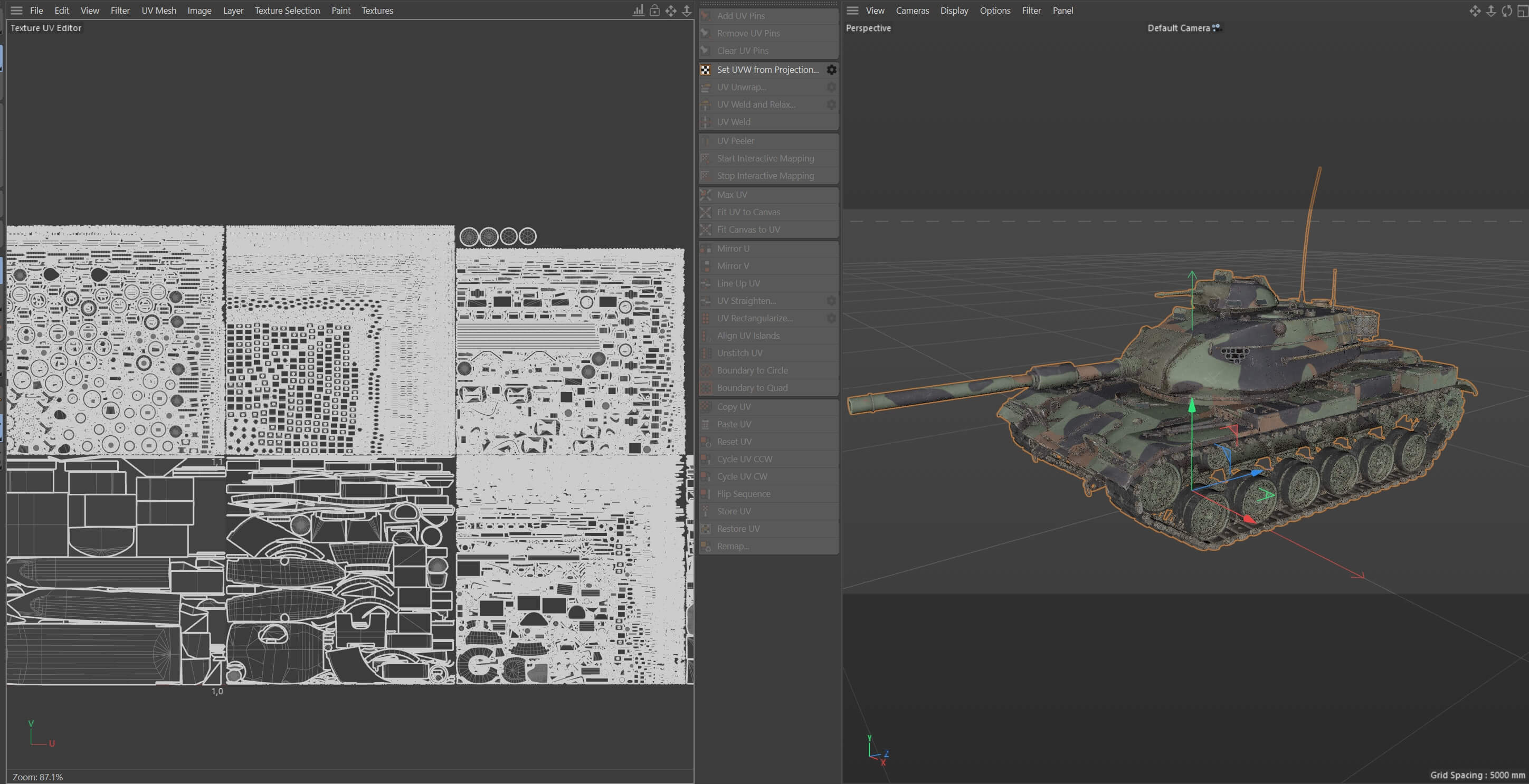 M60 Battle Tank - 3D Model by 3dstudio