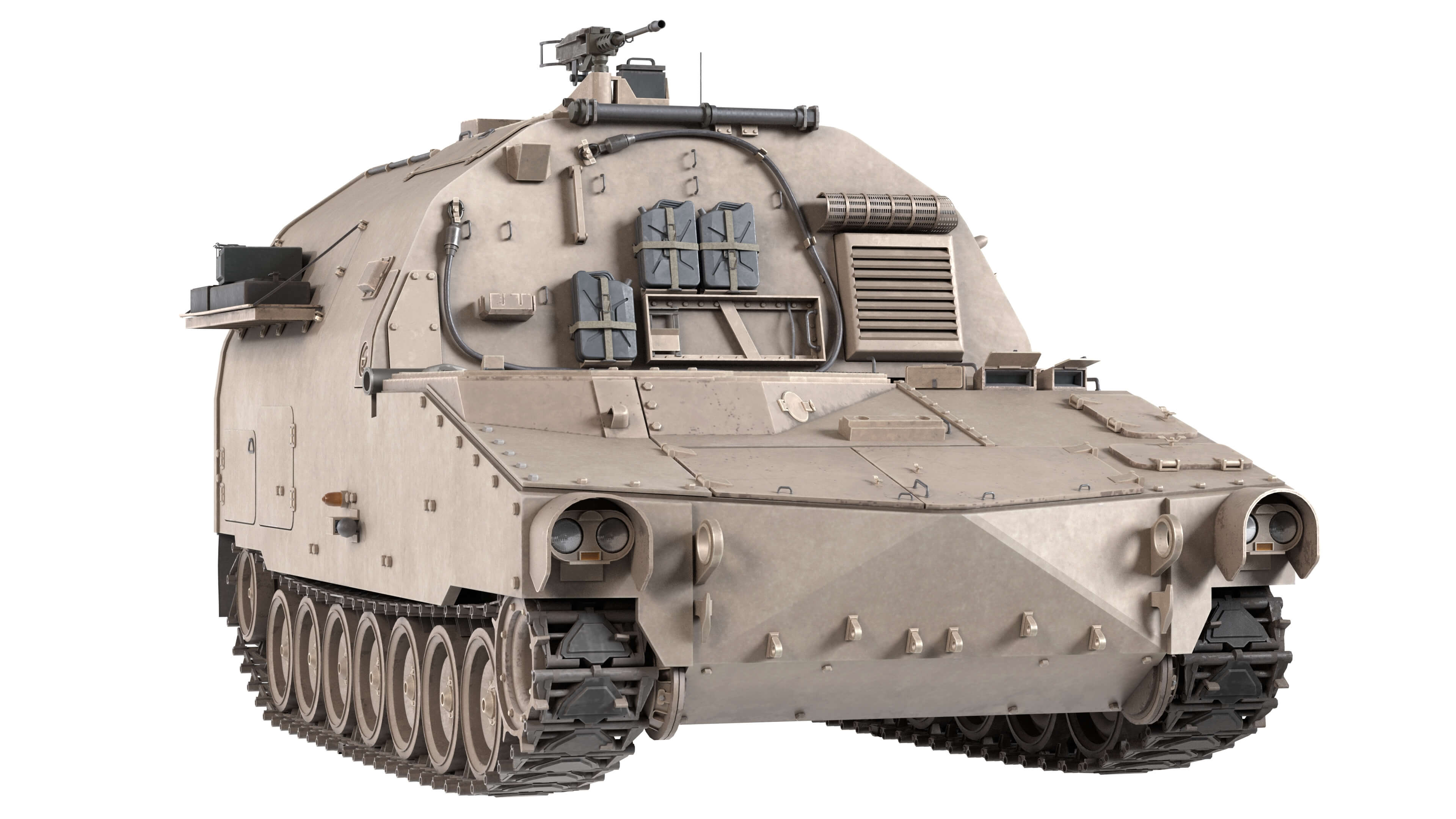 M992 Field Tank - 3D Model by 3dstudio