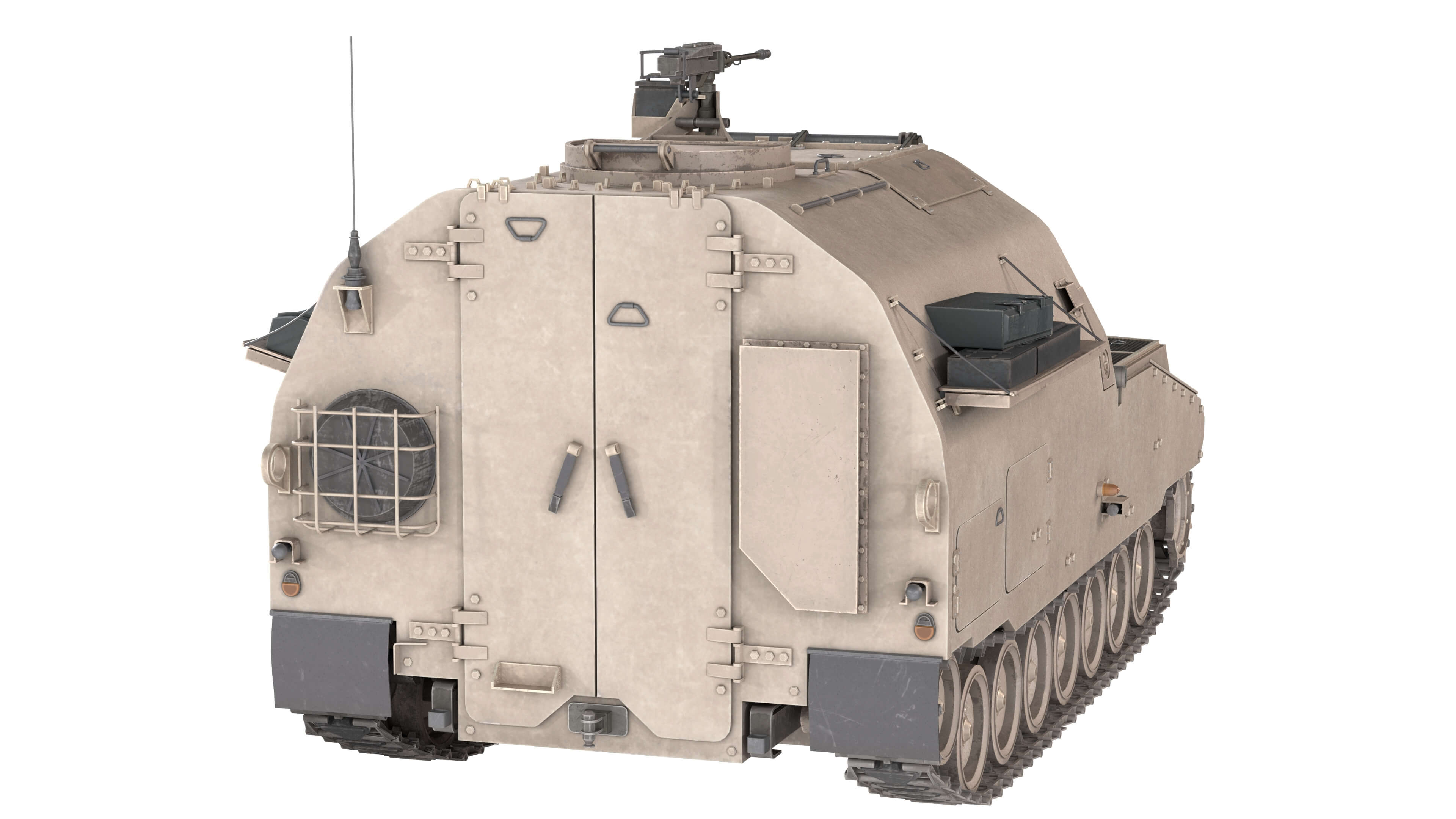 M992 Field Tank - 3D Model by 3dstudio