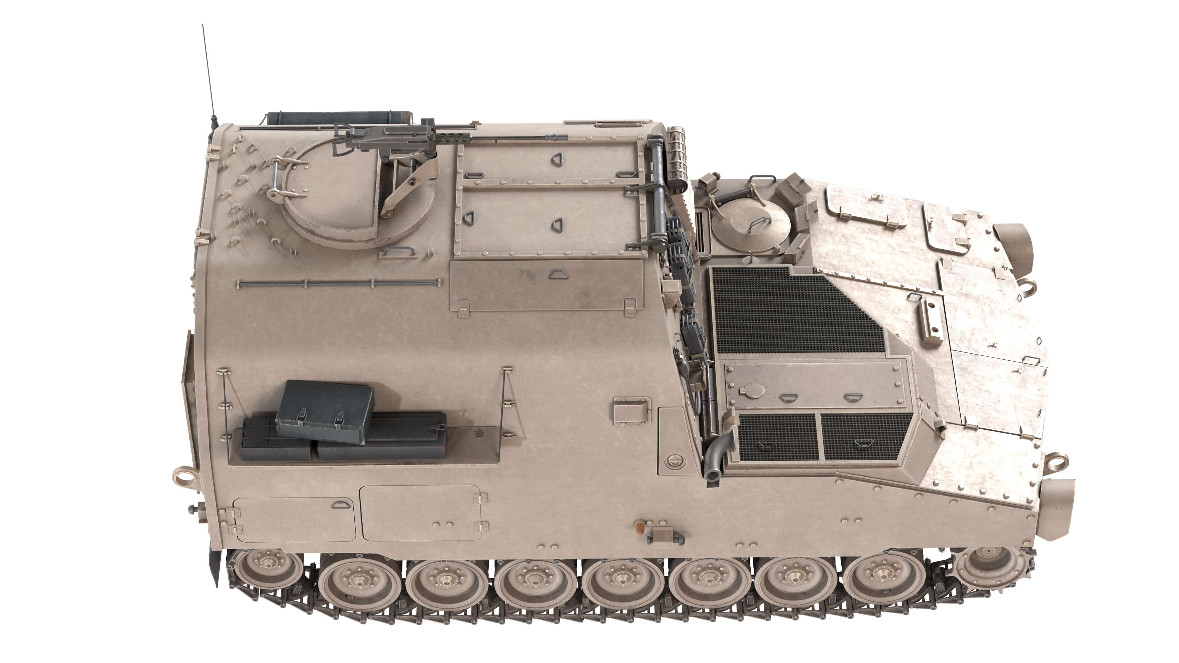 M992 Field Tank - 3D Model by 3dstudio