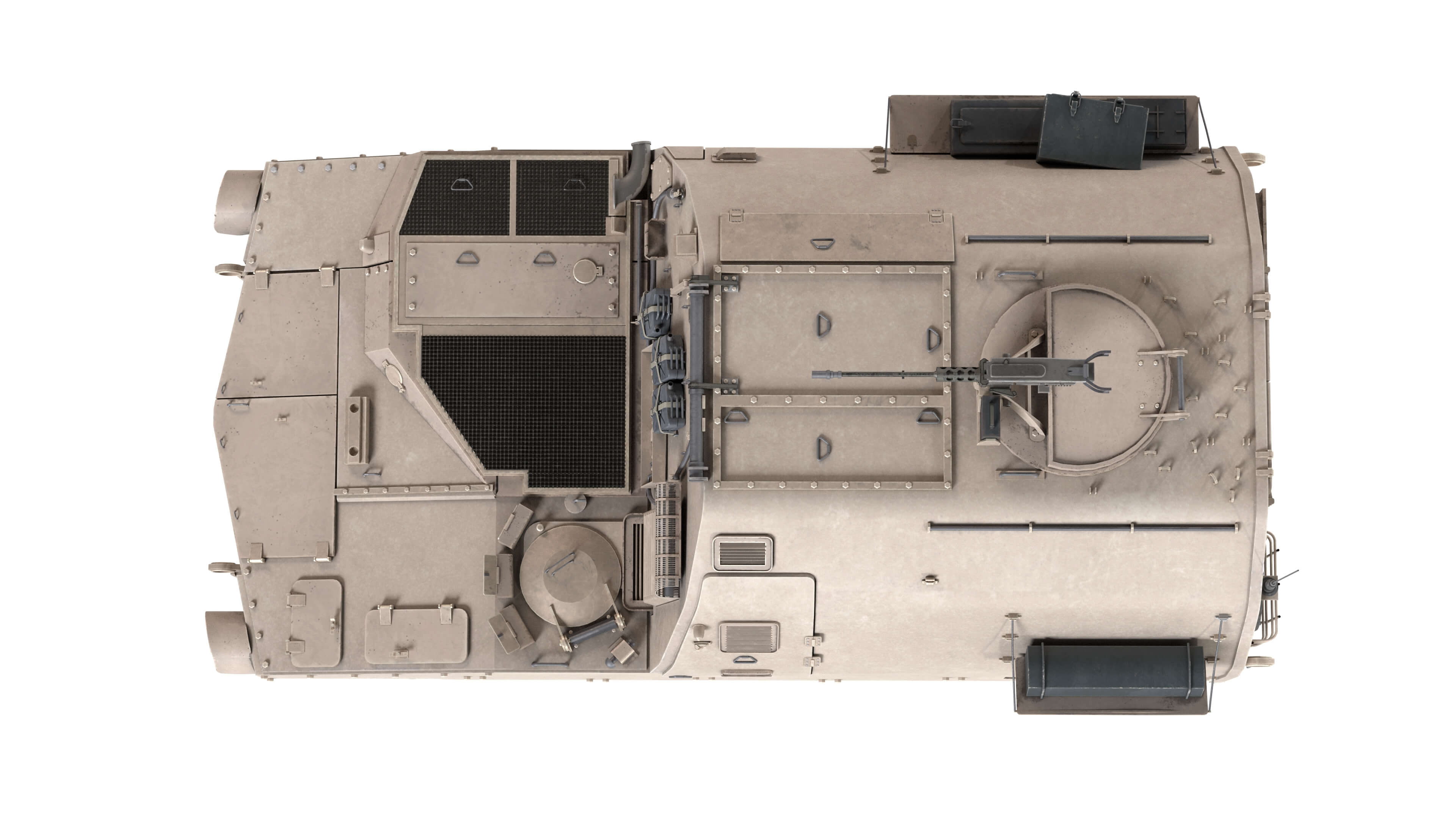 M992 Field Tank - 3D Model by 3dstudio