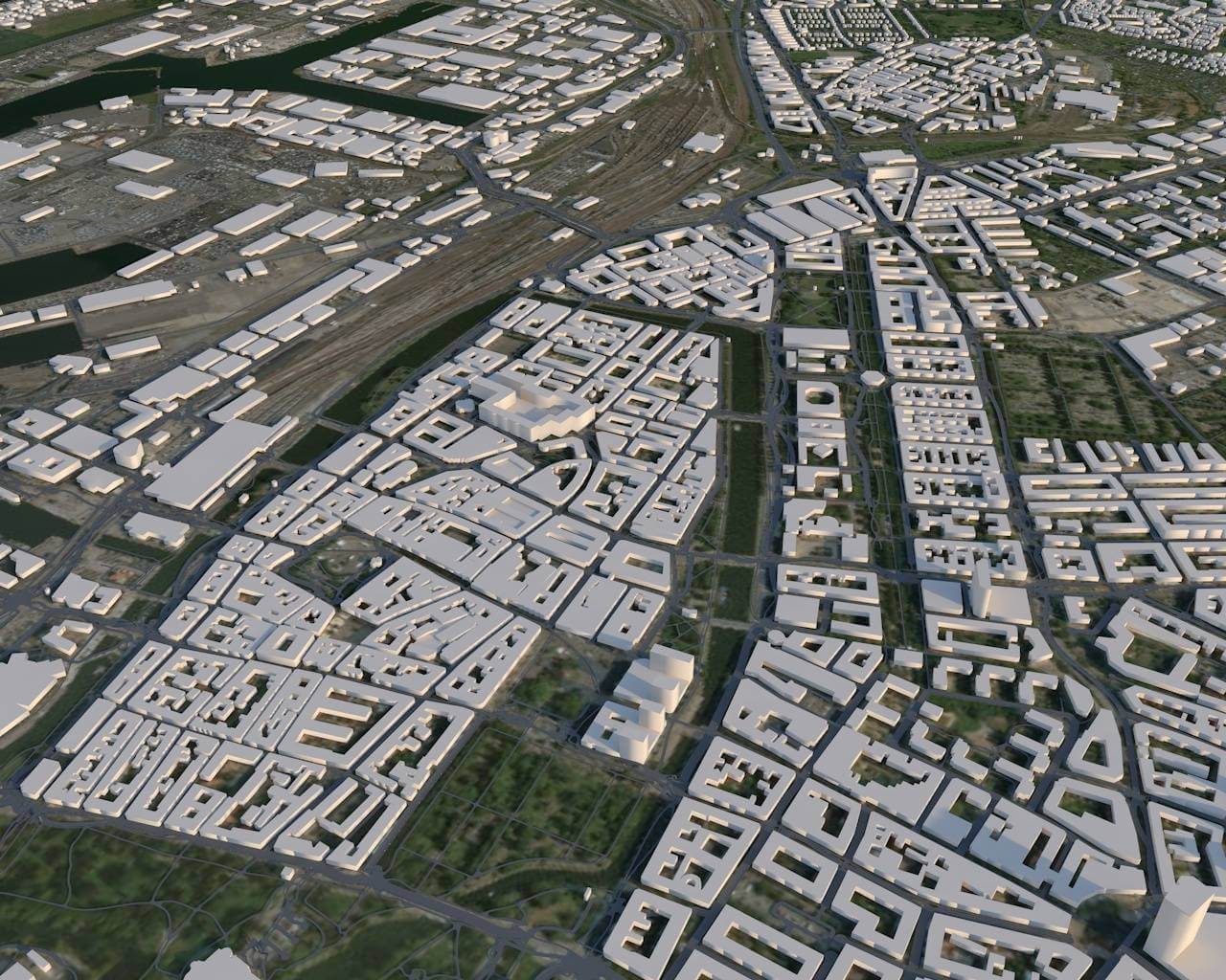 Malmo Sweden - 3D Model by 3dstudio