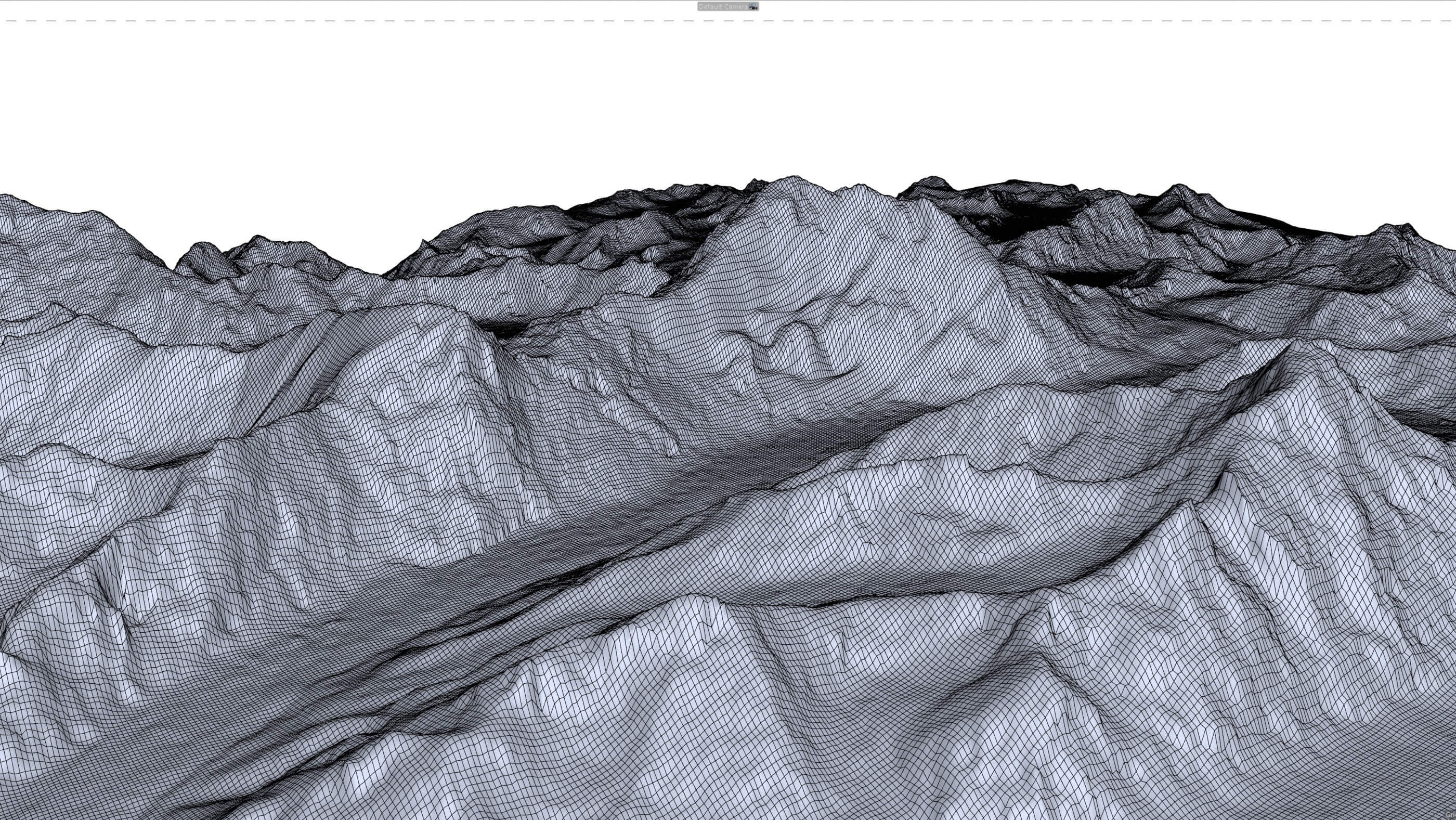 Mamostong Kangri India Terrain 3D Model by 3dstudio