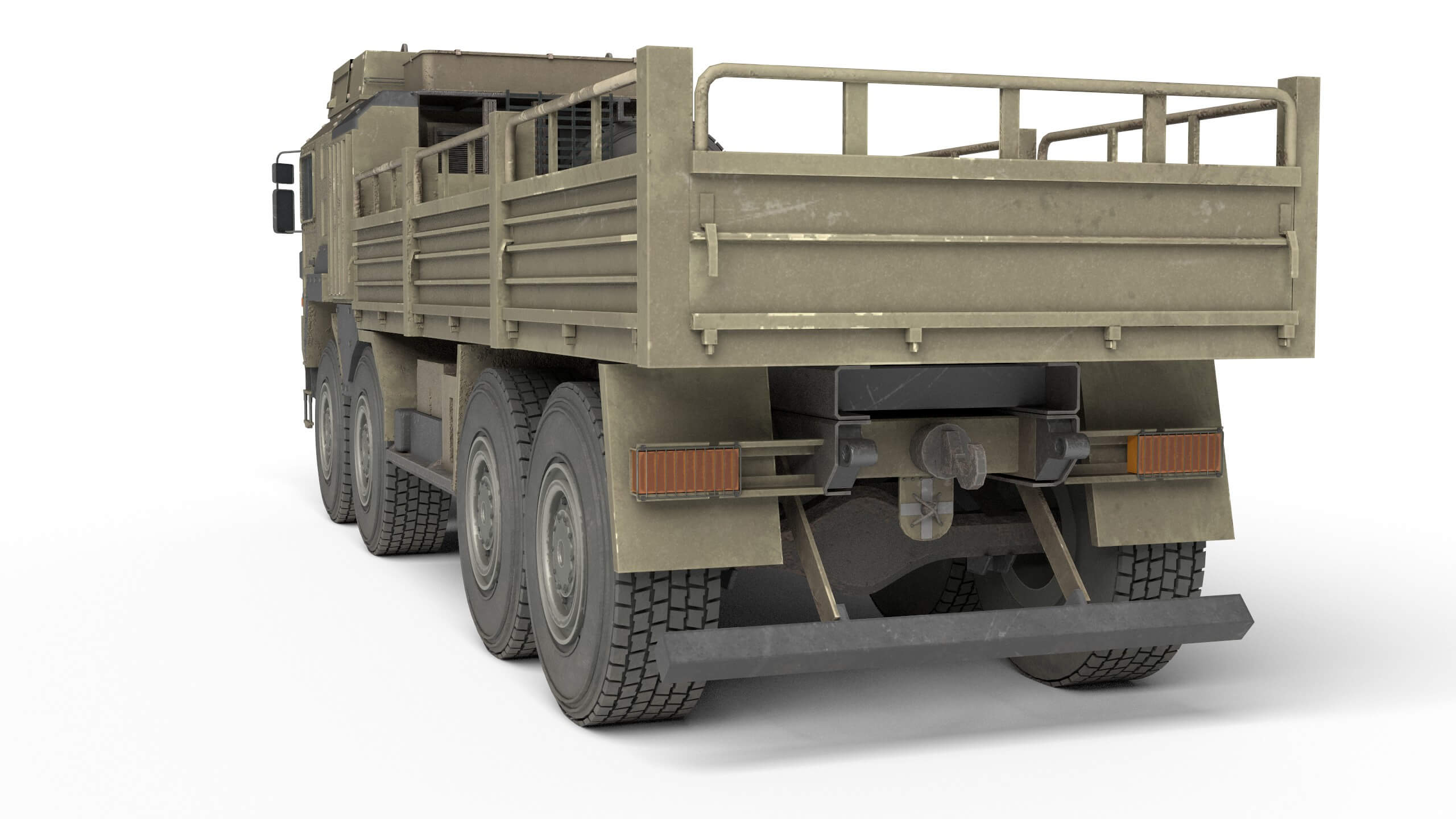Man HX77 Loader Military Truck Mark IV Female Tank 3D Model by 3dstudio