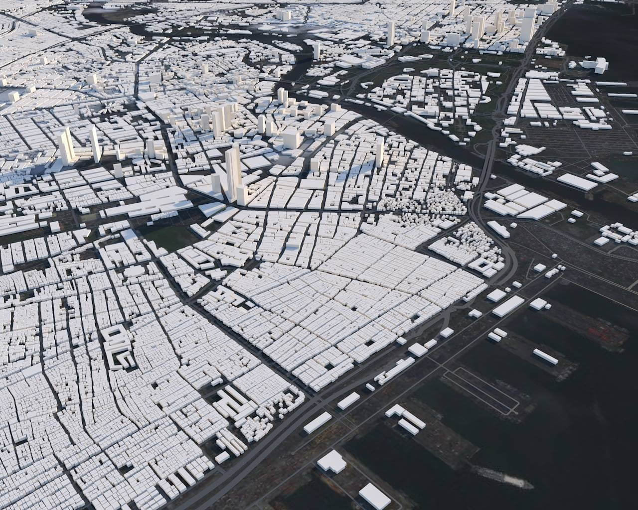 Manila Philippines - 3D Model by 3dstudio