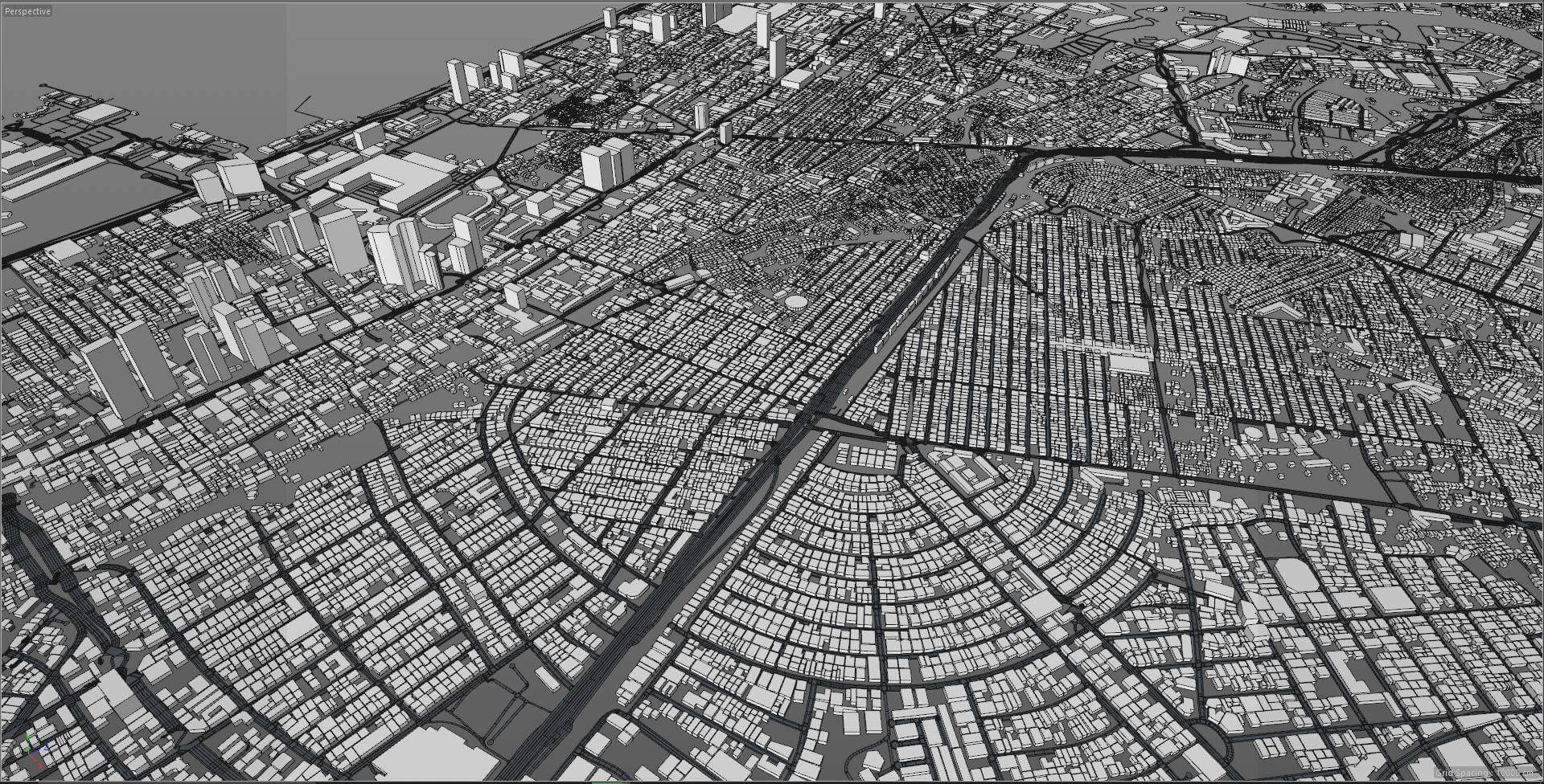 Manila Philippines - 3D Model by 3dstudio