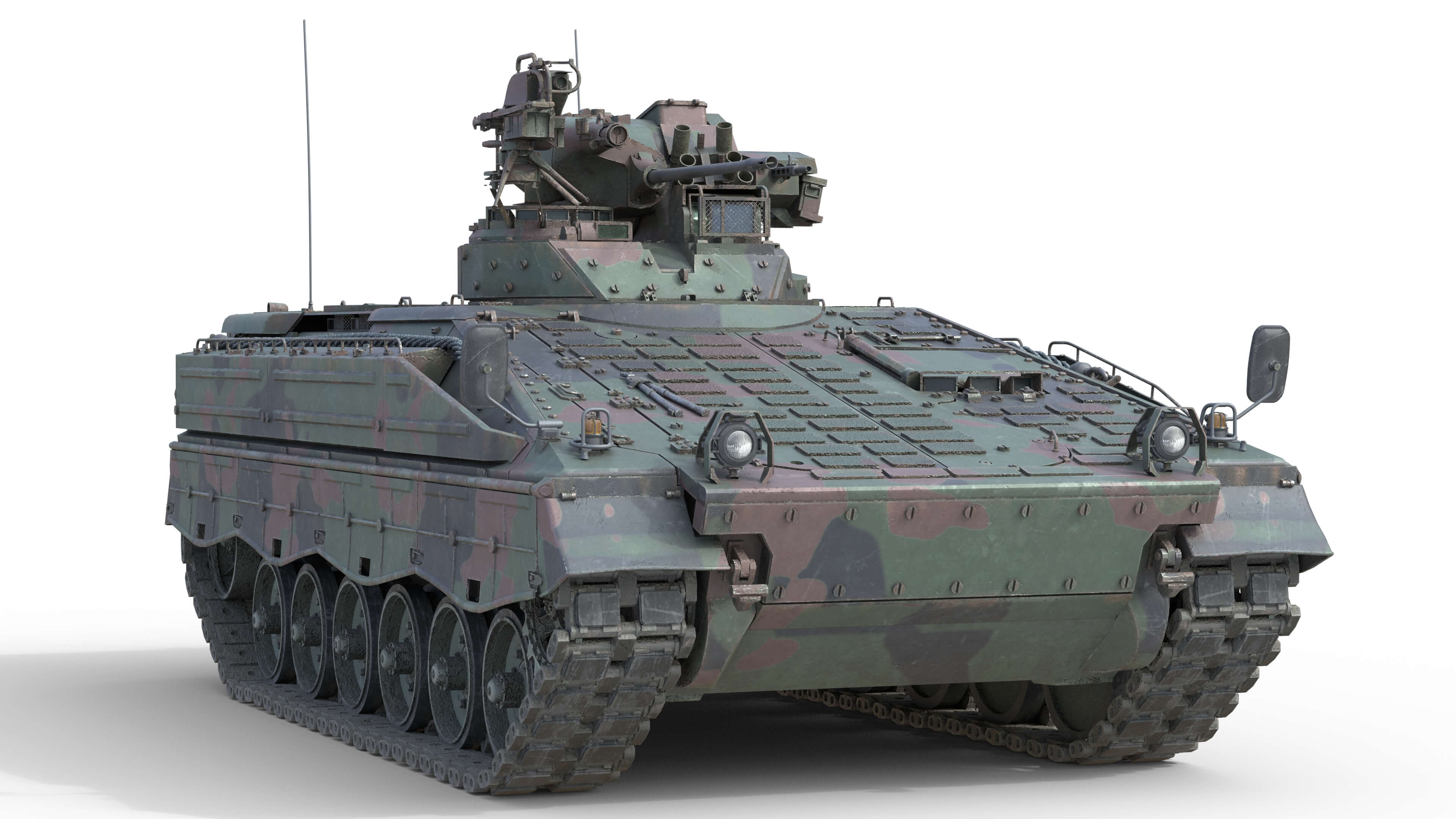 Marder 1A3 Infantry Fighting Vehicle - 3D Model by 3dstudio