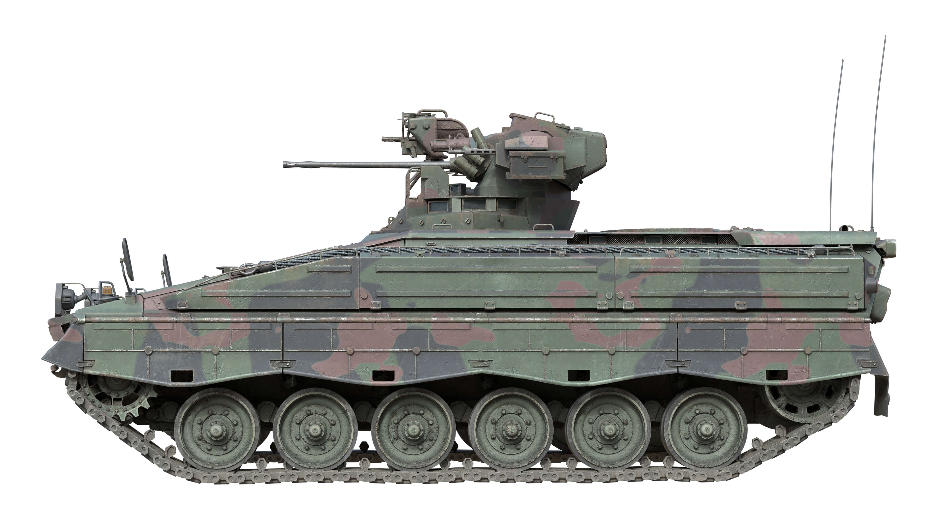 Marder 1A3 Infantry Fighting Vehicle - 3D Model by 3dstudio