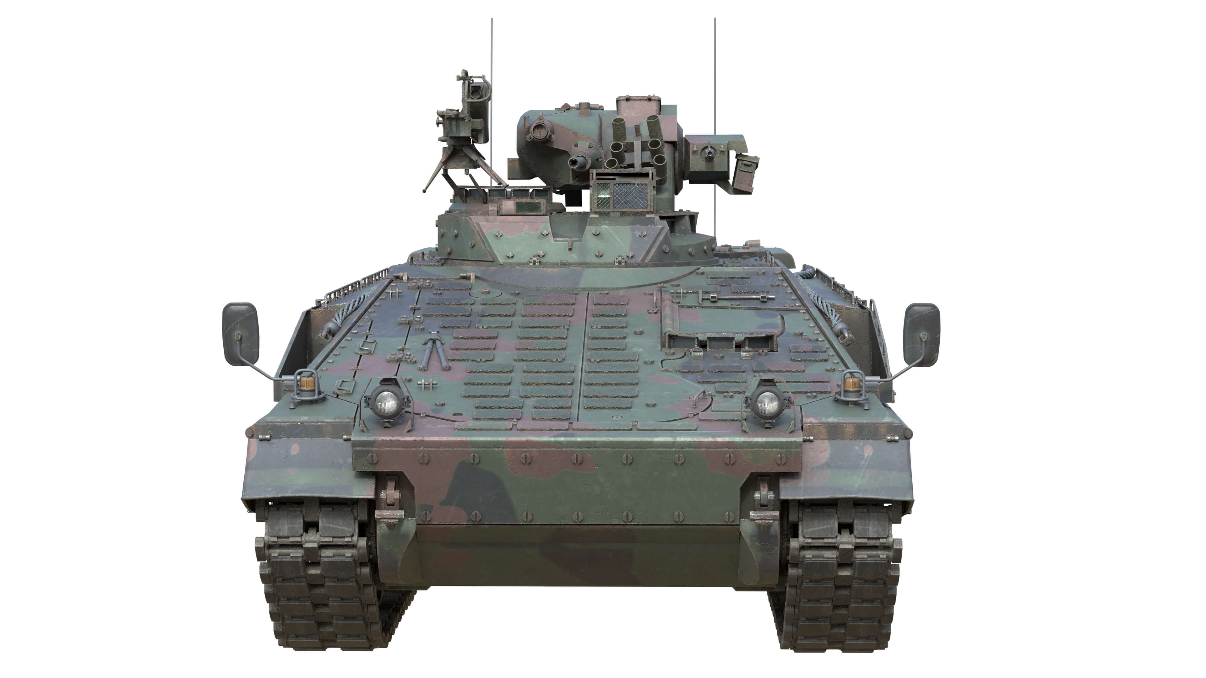 Marder 1A3 Infantry Fighting Vehicle - 3D Model by 3dstudio