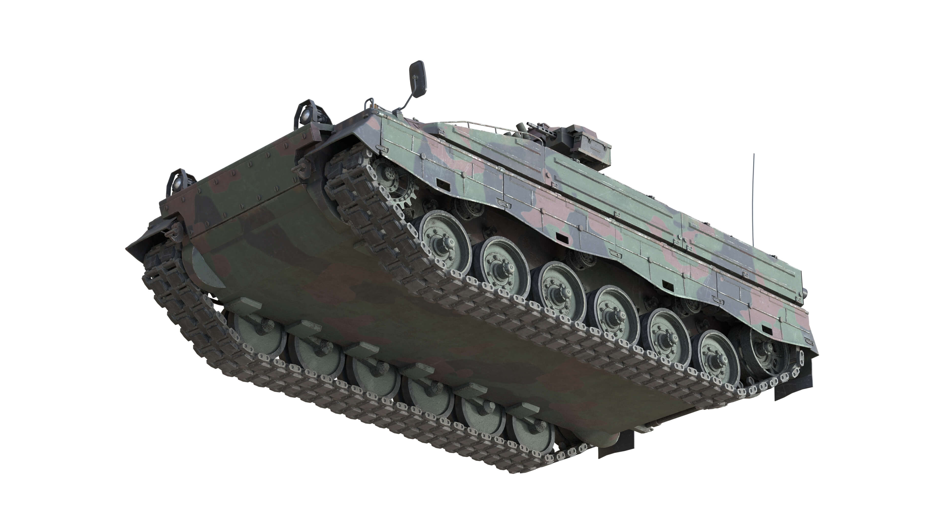 Marder 1A3 Infantry Fighting Vehicle - 3D Model by 3dstudio