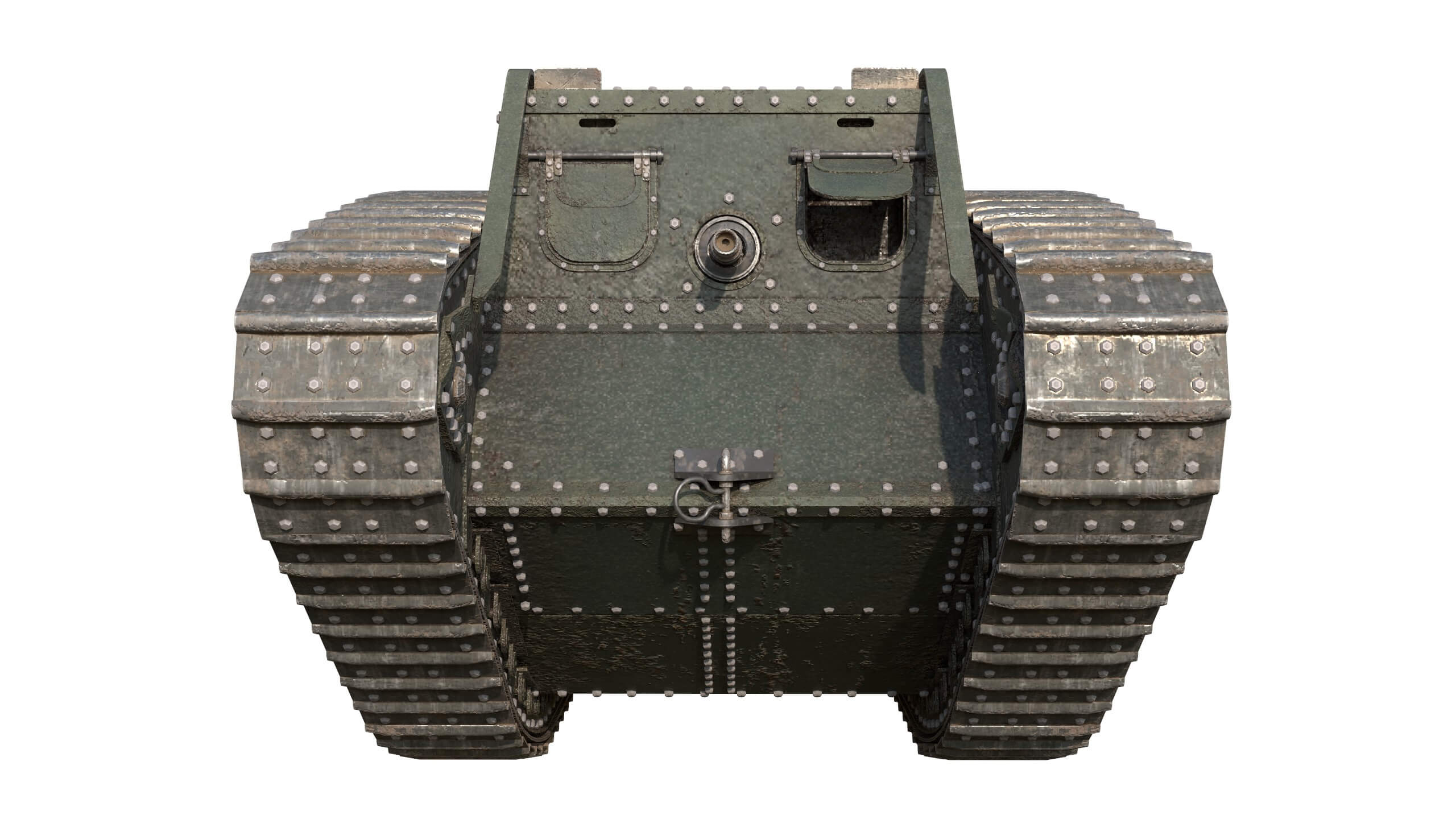 Mark IV Female Tank 3D Model by 3dstudio
