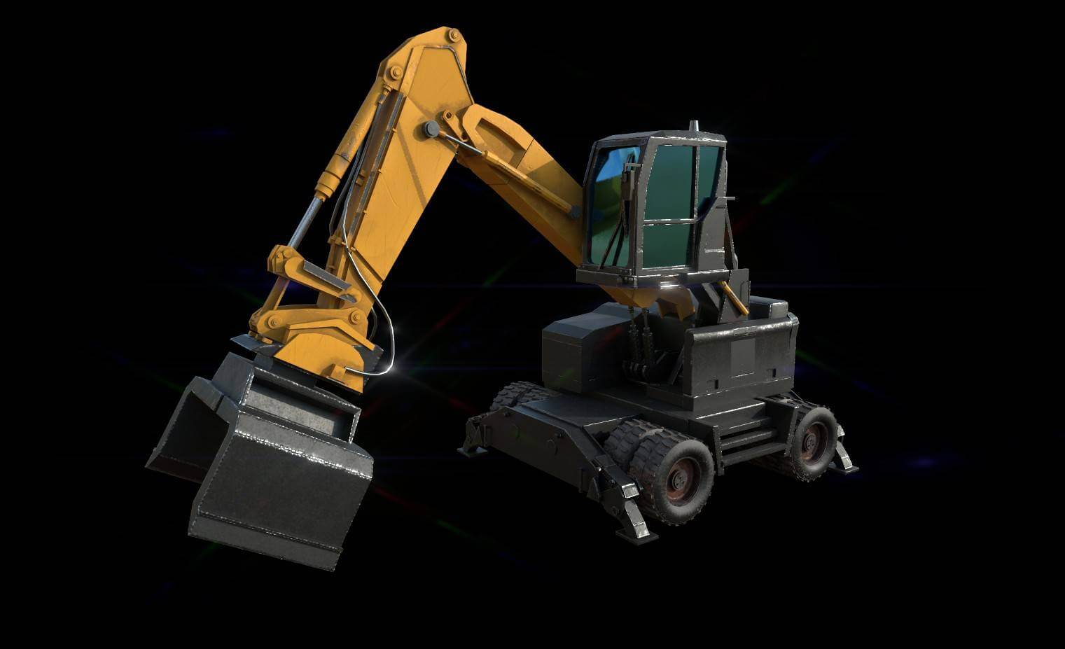 Material Handler - 3D Model by 3dstudio