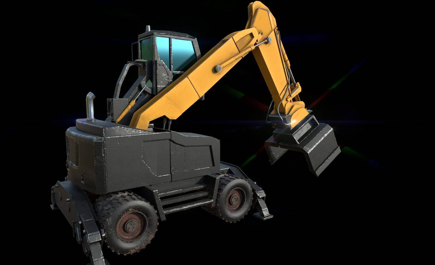 Material Handler - 3D Model by 3dstudio