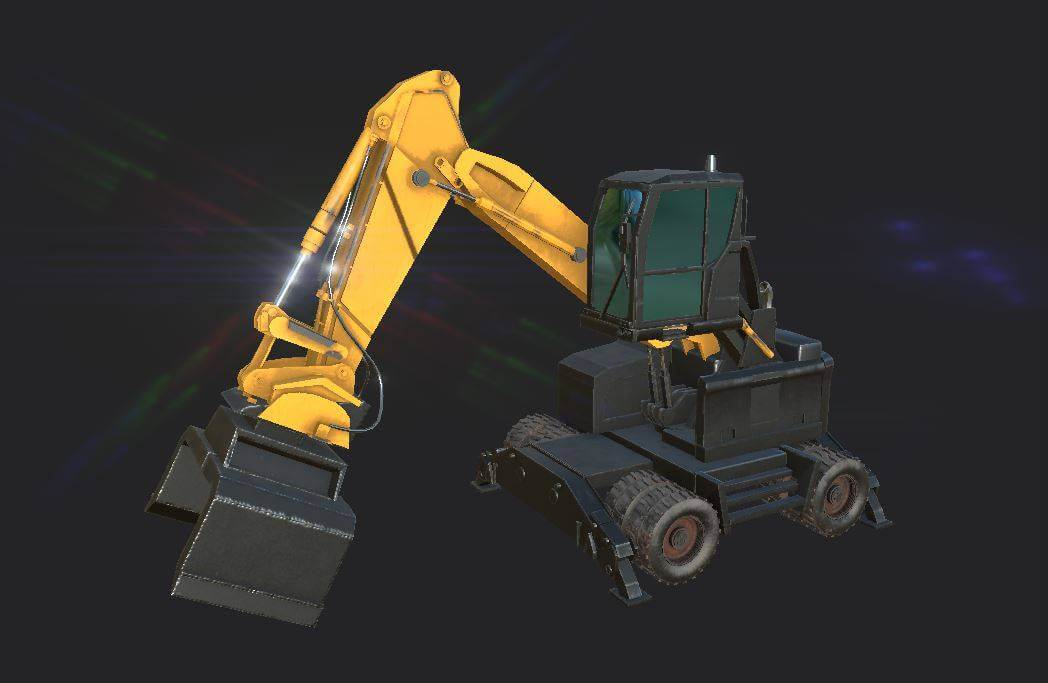 Material Handler - 3D Model by 3dstudio