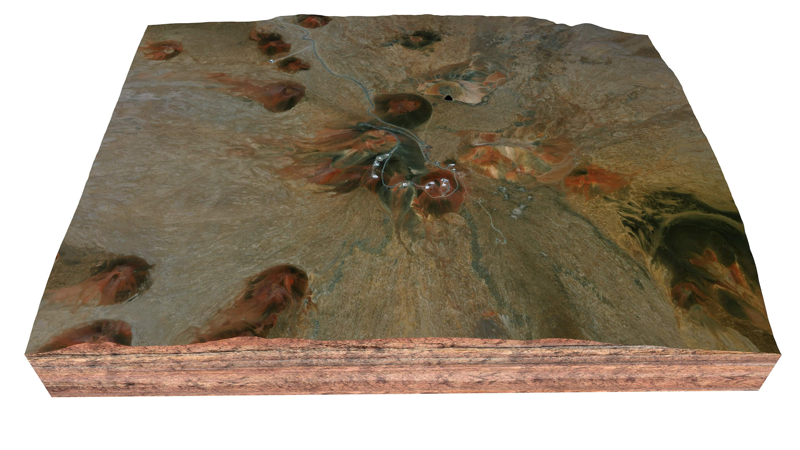 Mauna Kea Hawaii USA Terrain 3D Model by 3dstudio