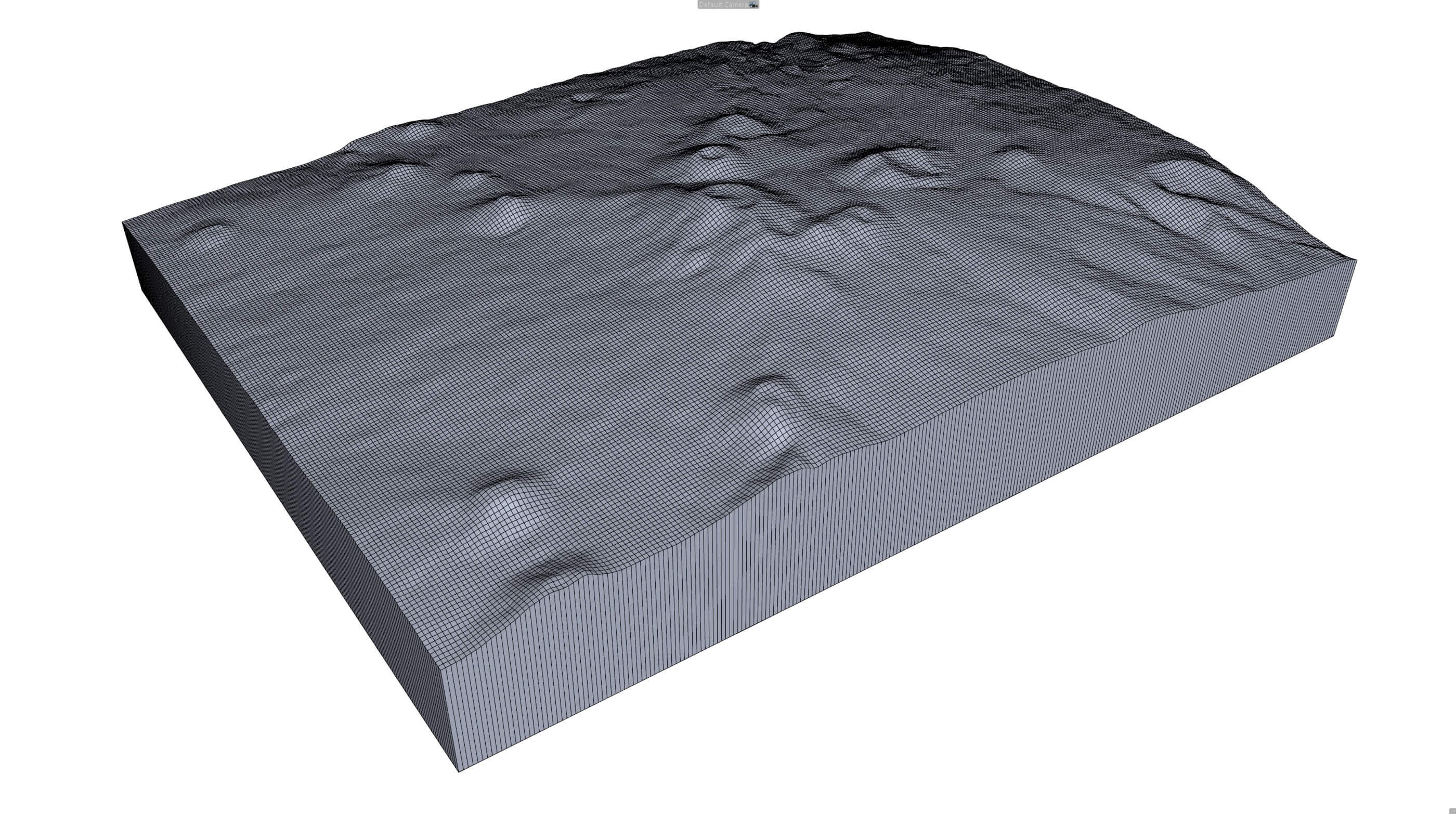 Mauna Kea Hawaii USA Terrain 3D Model by 3dstudio