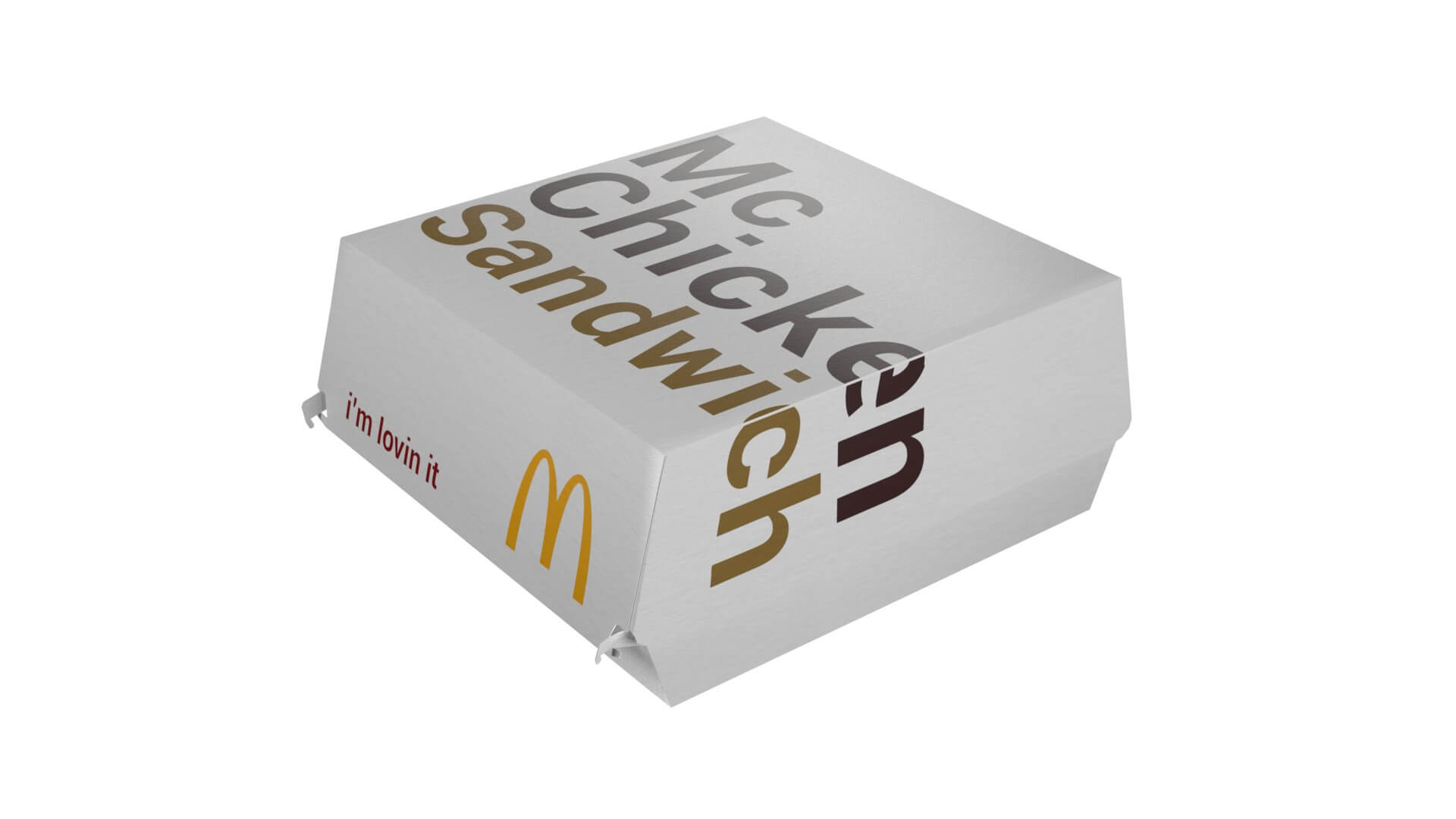 McChicken Package - 3D Model by 3dstudio