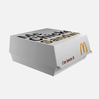 McChicken Package - 3D Model by 3dstudio