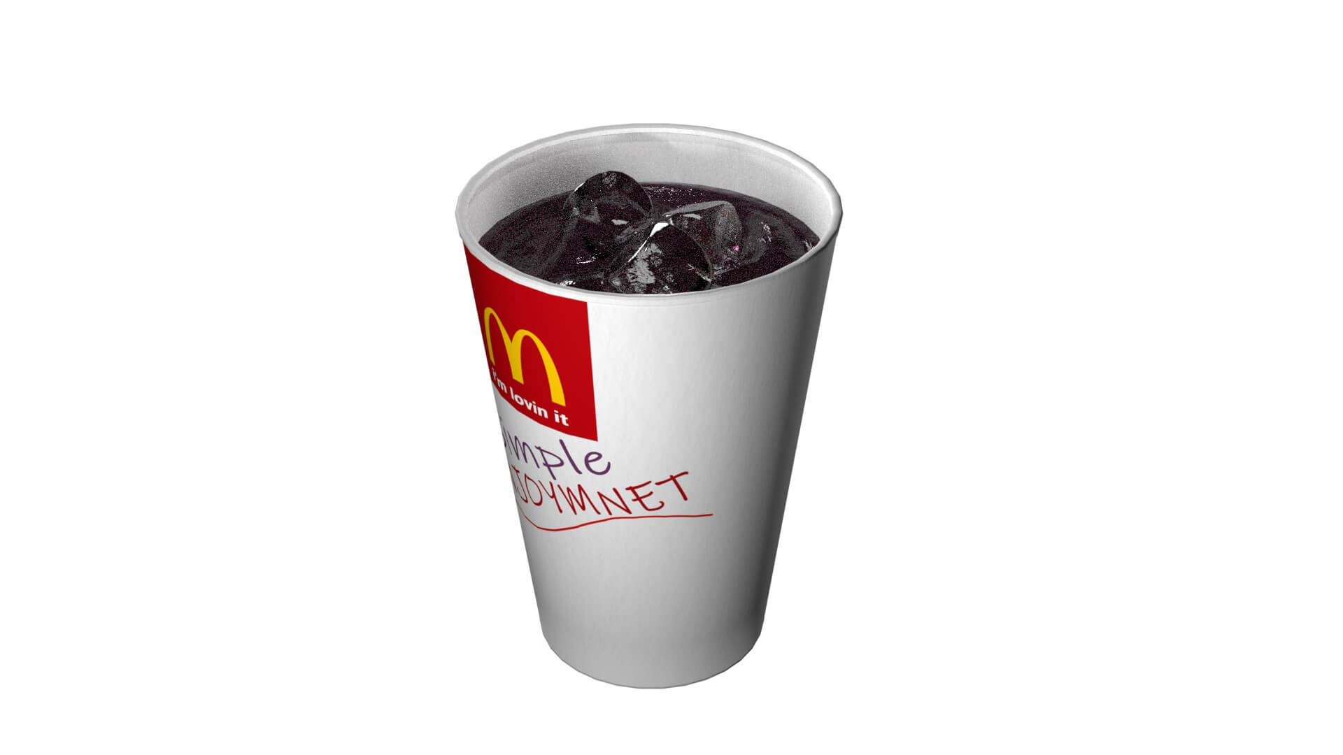McDonald's Cola - 3D Model by 3dstudio