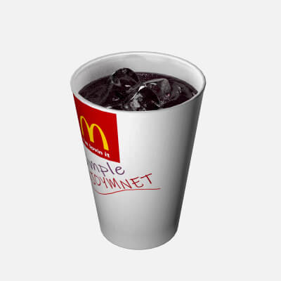 McDonald's Cola - 3D Model by 3dstudio