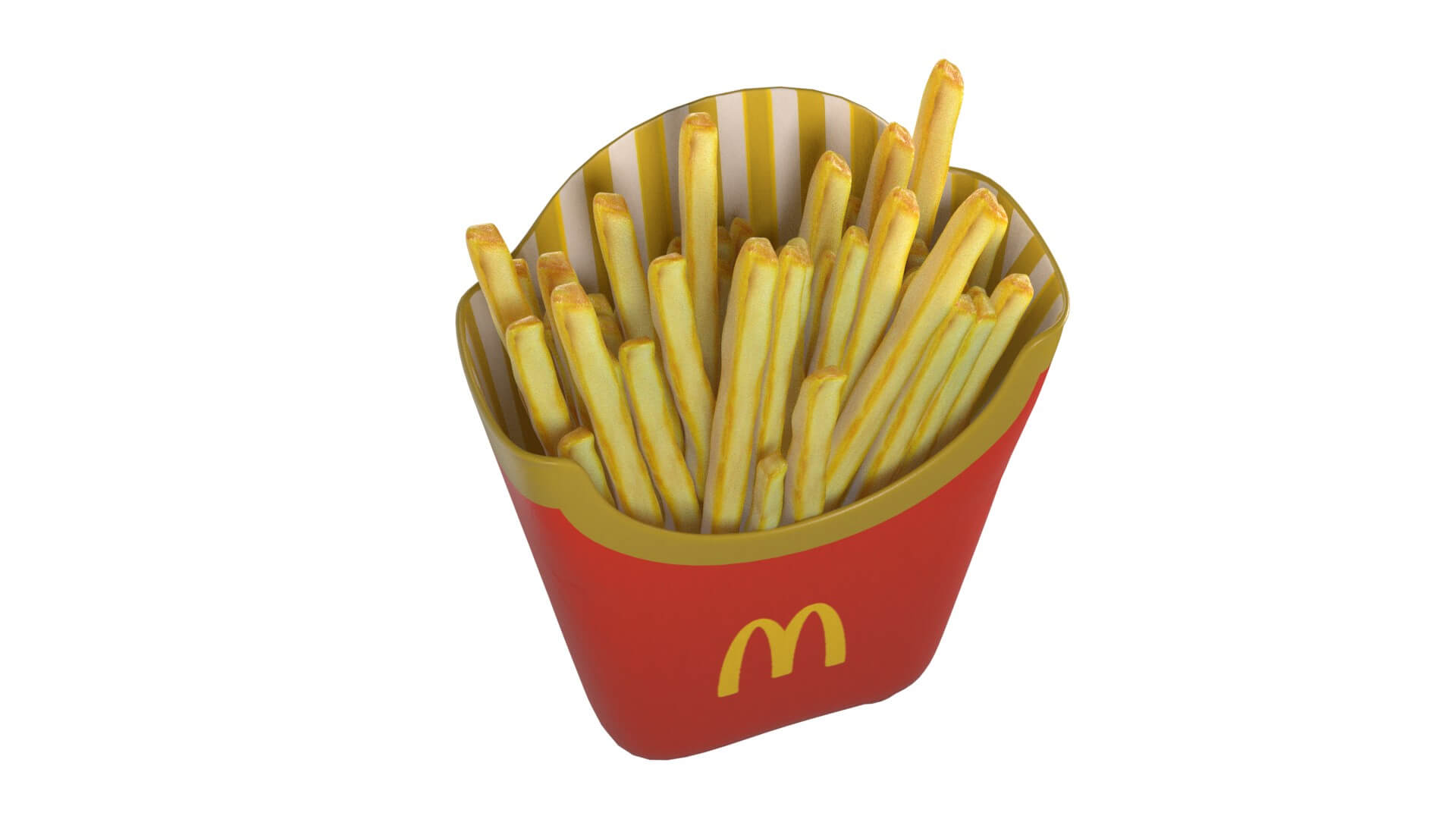 Mcdonalds French Fries - 3D Model by 3dstudio