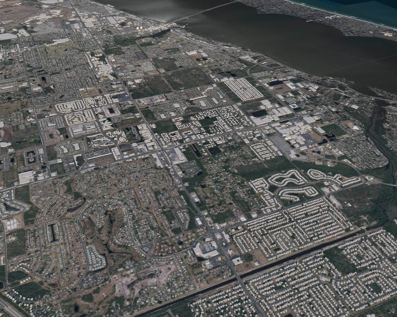 Melbourne Florida - 3D Model by 3dstudio