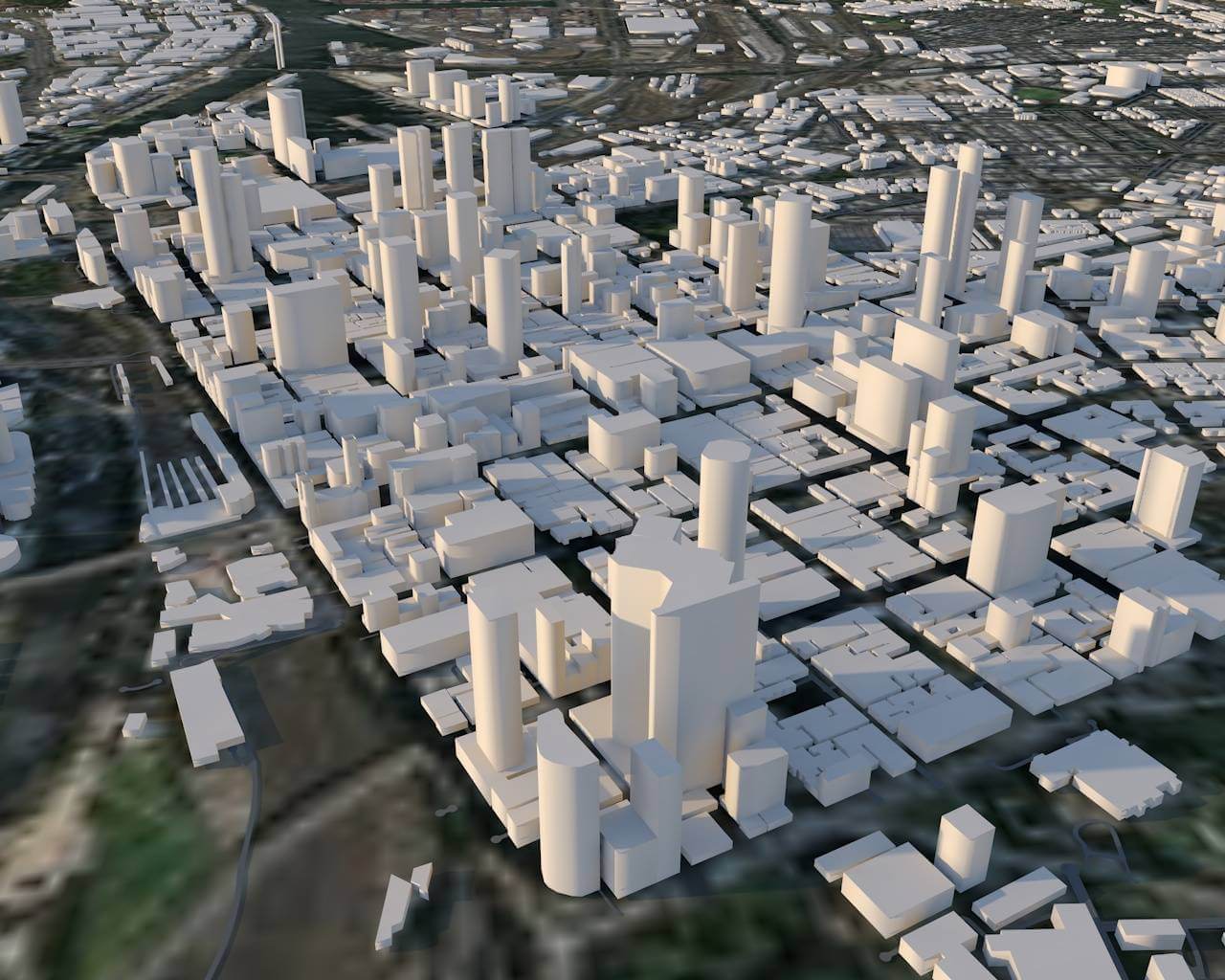 Melbourne Victoria Australia - 3D Model by 3dstudio