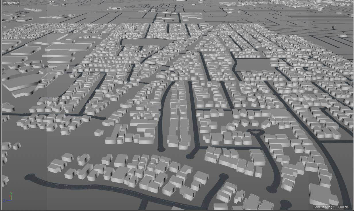 Melbourne Victoria Australia - 3D Model by 3dstudio