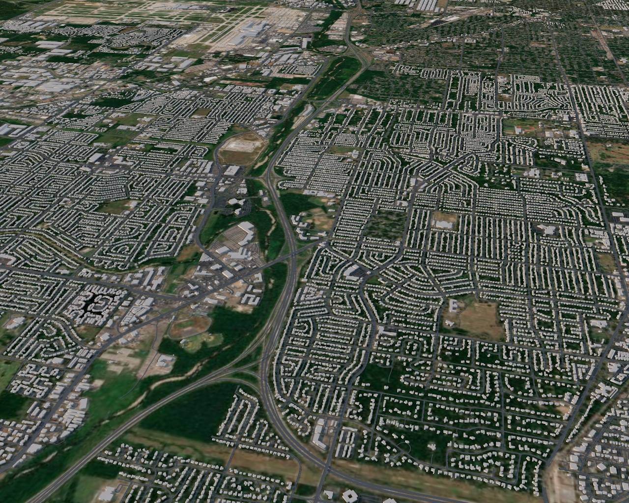 Memphis Tennessee - 3D Model by 3dstudio