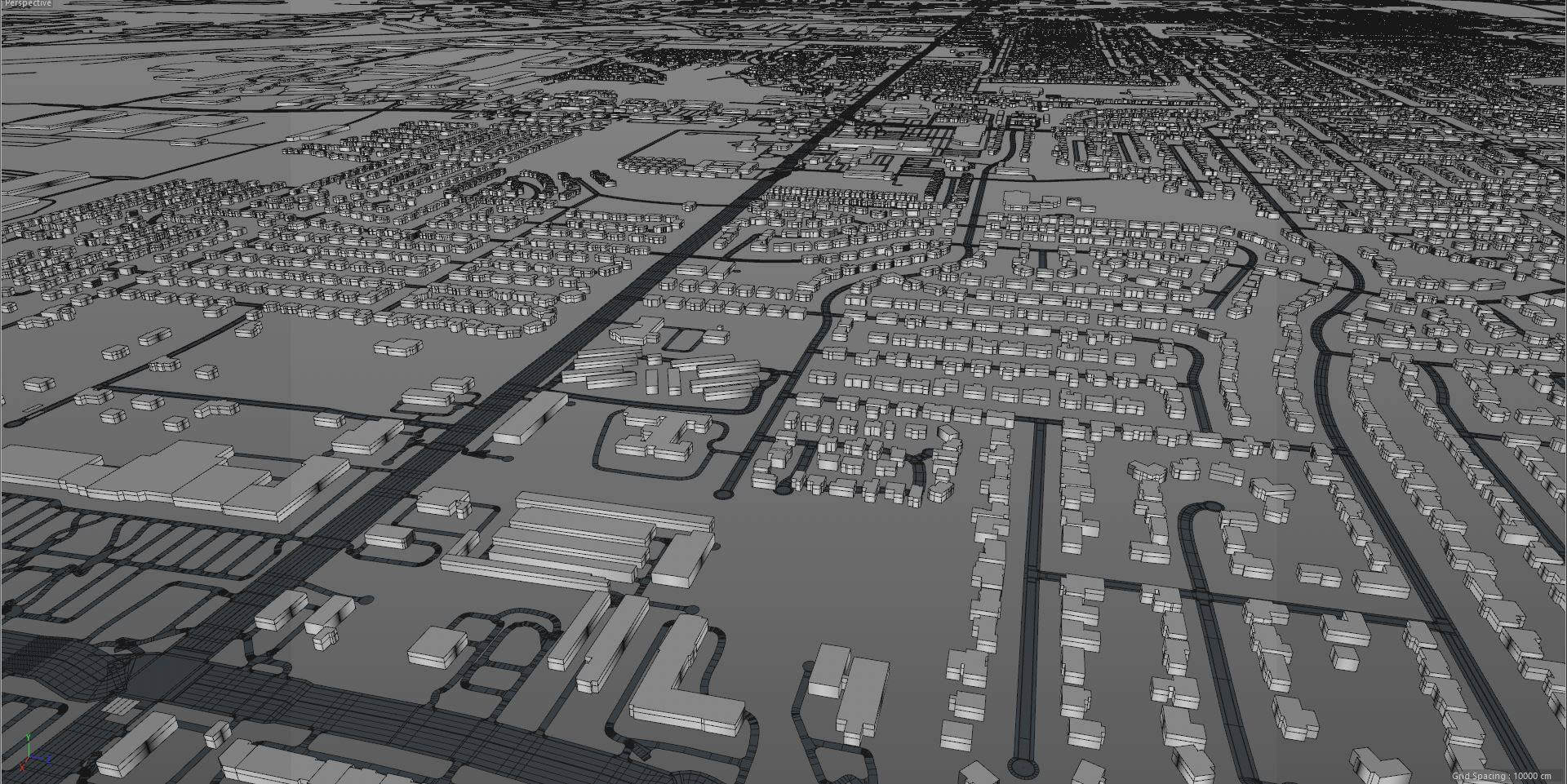 Memphis Tennessee - 3D Model by 3dstudio