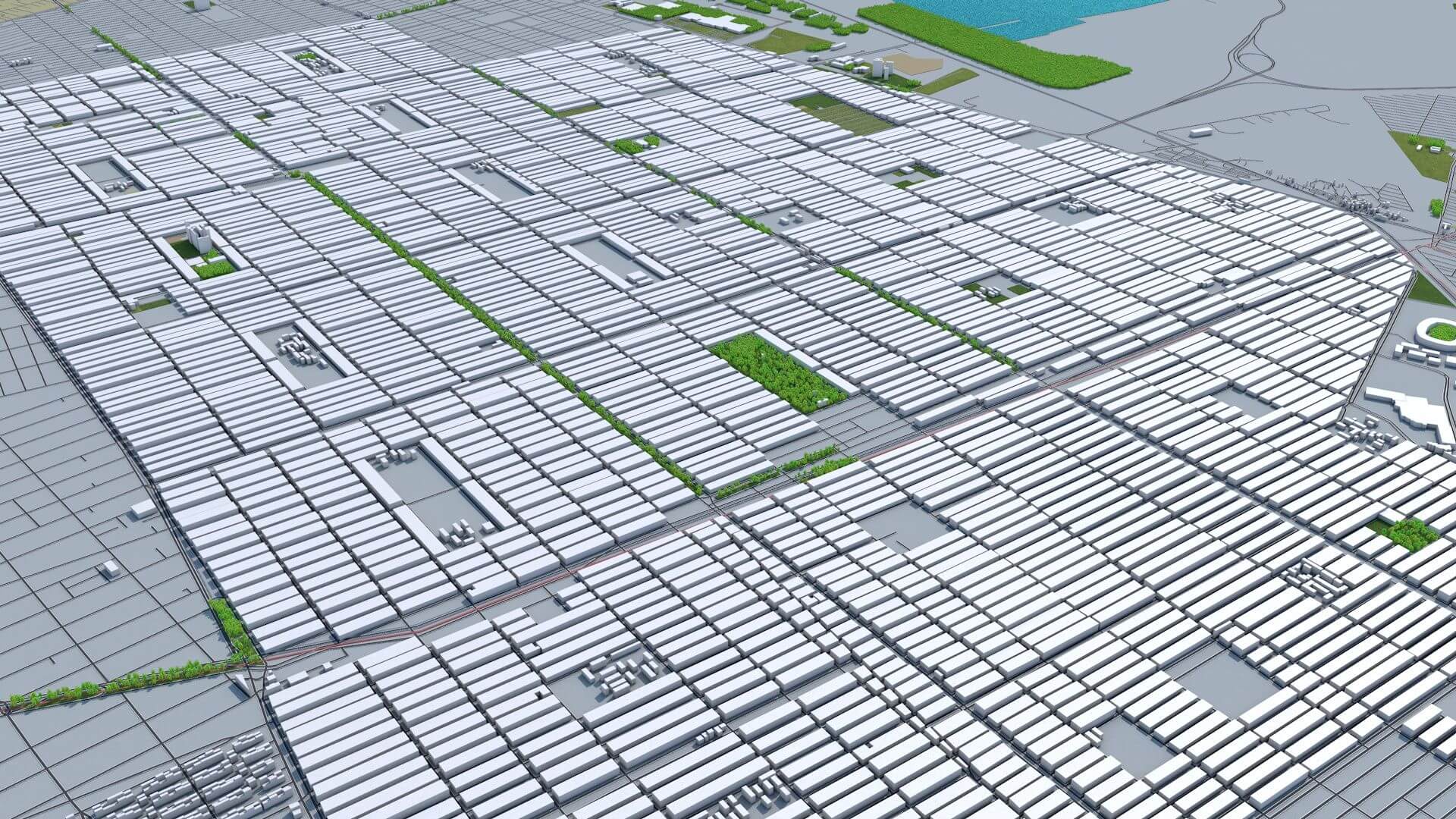 Mexico City Mexico 50km - 3D Model by 3dstudio
