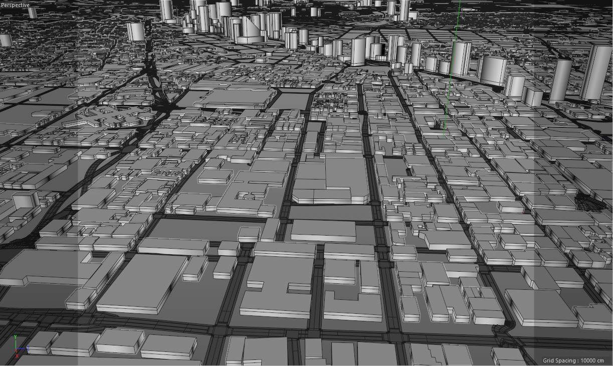 Mexico City Mexico - 3D Model by 3dstudio