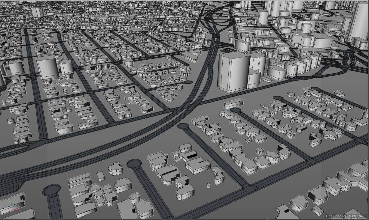 Miami Florida - 3D Model by 3dstudio