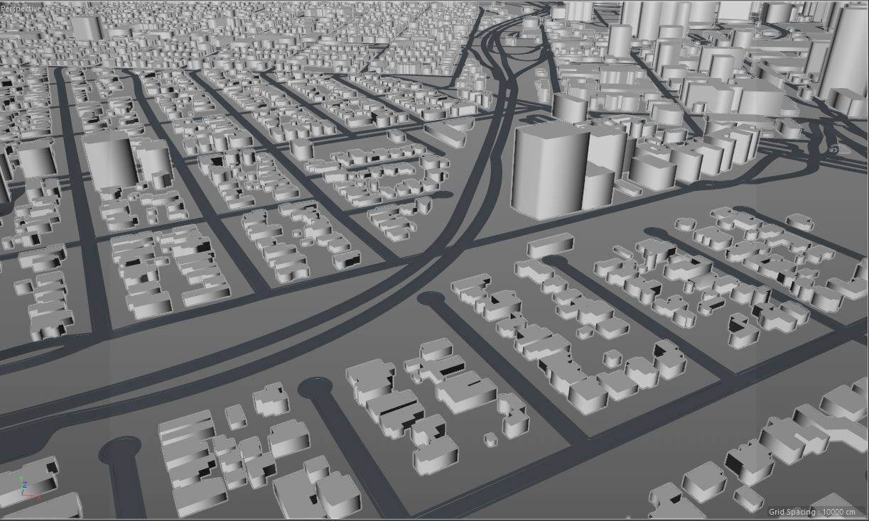 Miami Florida - 3D Model by 3dstudio